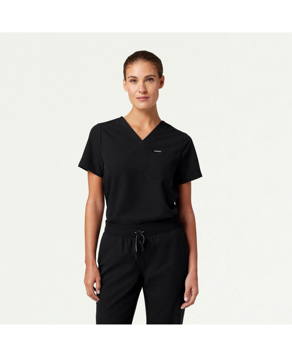 Click here for Jaanuu Womens Classic V-Neck Scrub Top with 1 Pock... prices