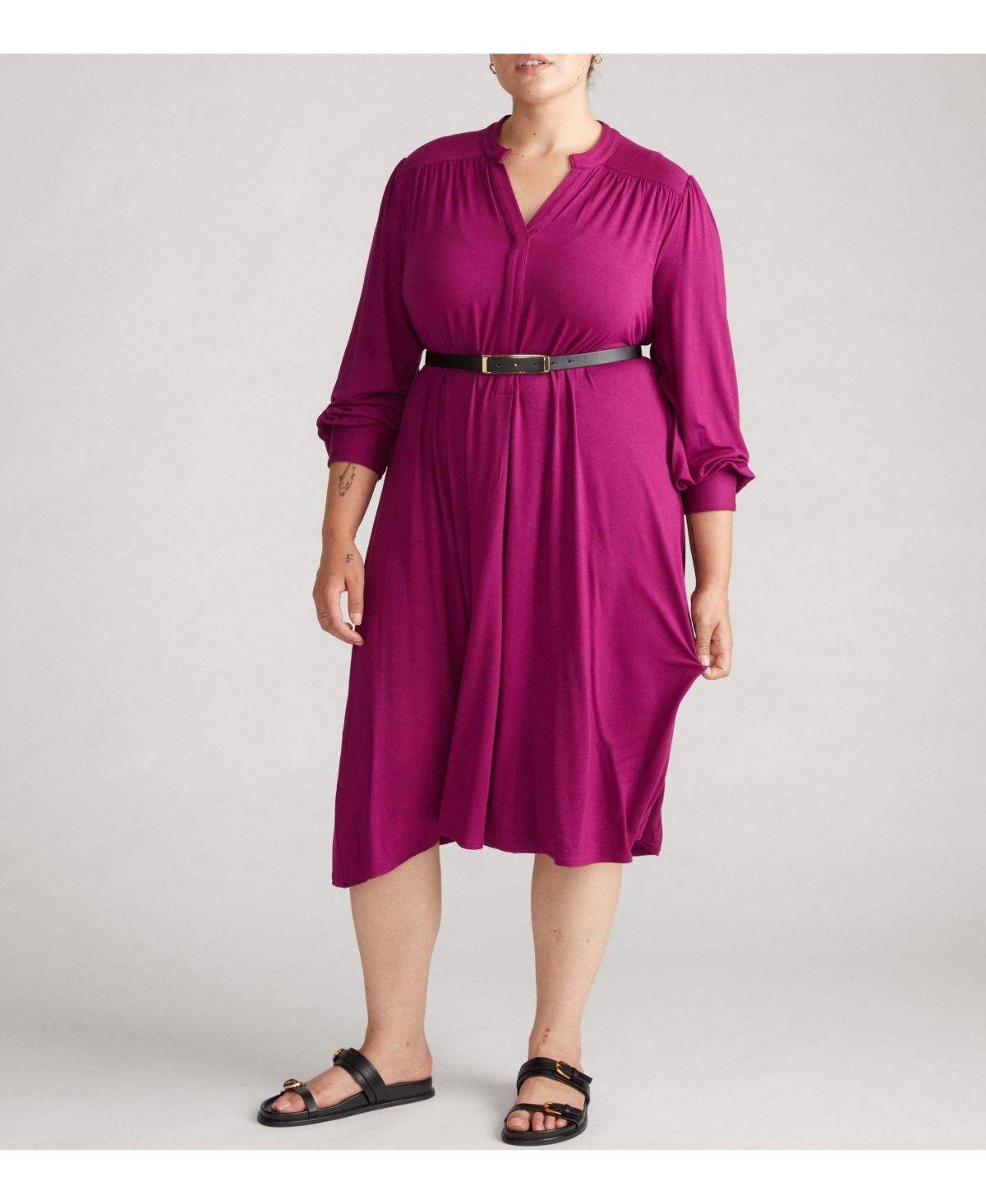 Click here for Universal Standard Plus Size Gramercy Liquid Jerse... prices