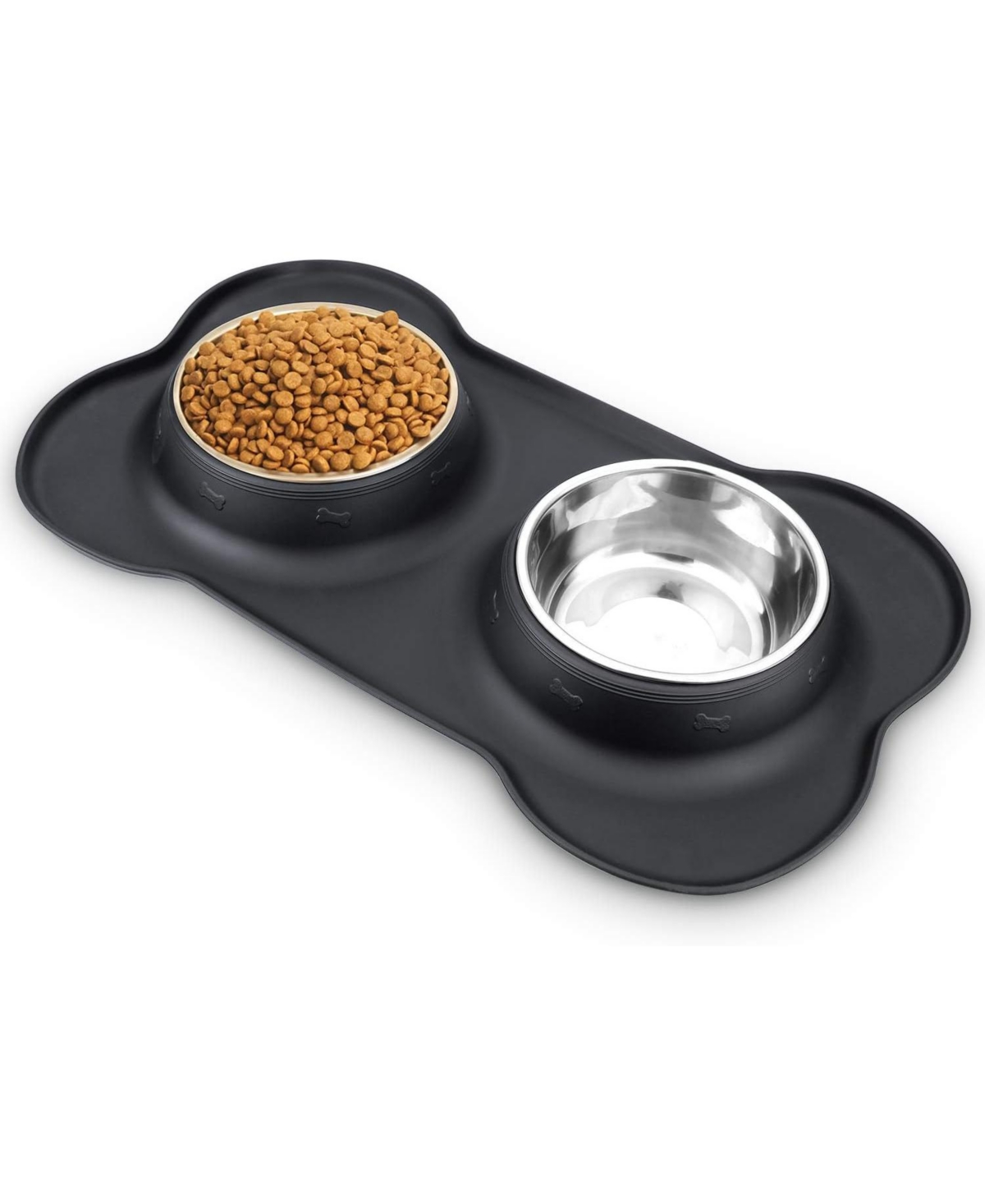 Click here for Wopet Nonslip Stainless Steel Dog Bowls with Spill... prices