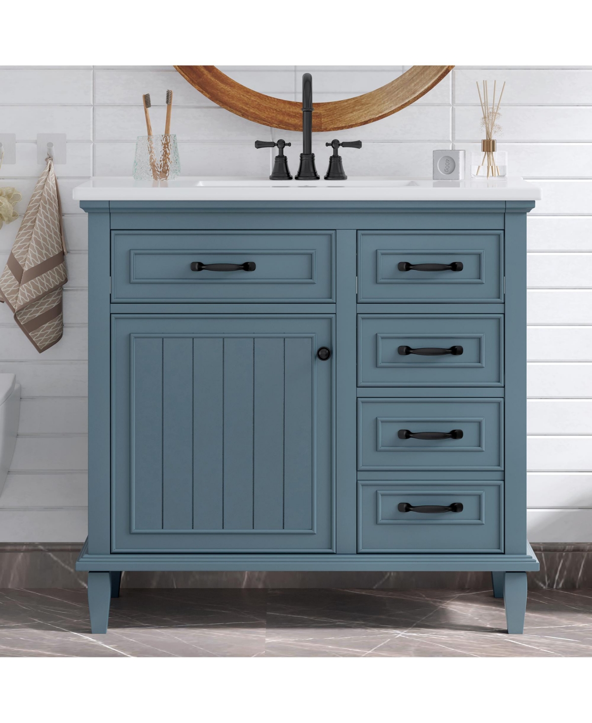 Click here for Casainc Freestanding Bathroom Vanity with Ceramic... prices