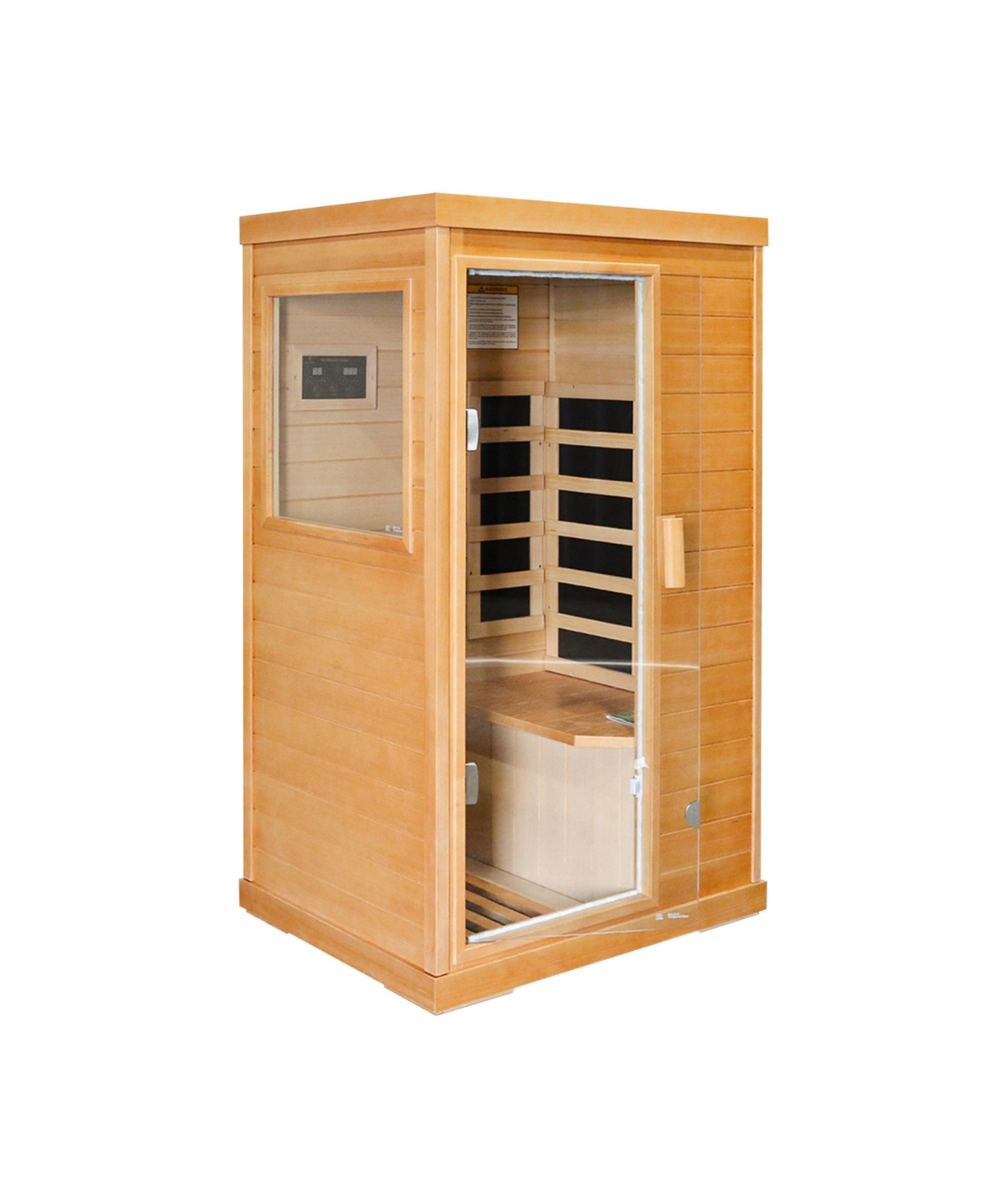 Click here for Mondawe Single Person Infrared Sauna Room with Hem... prices