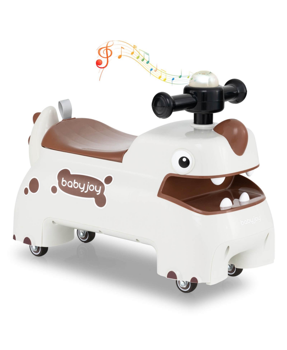 Click here for Ride on Toy Baby Dinosaur Sliding Car with 4 Unive... prices