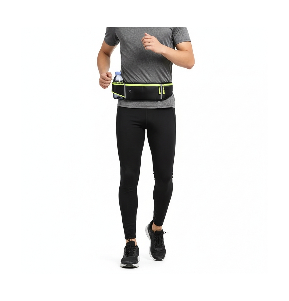 Click here for 3pExperts Running Belt With Water Slot - Black prices
