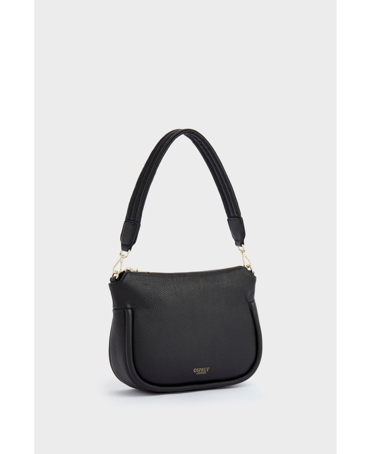 Click here for Osprey London The Hendrix Leather Shoulder Bag - B... prices