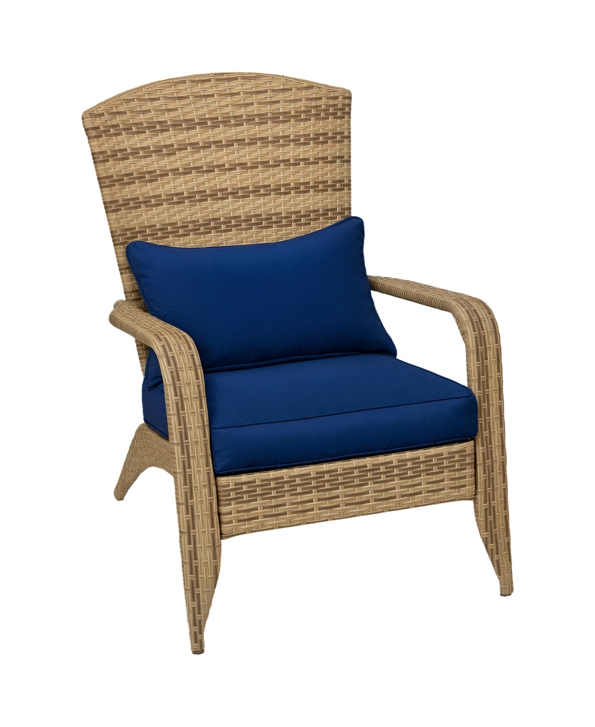 Click here for Outsunny Patio Wicker Adirondack Chair  Outdoor Al... prices