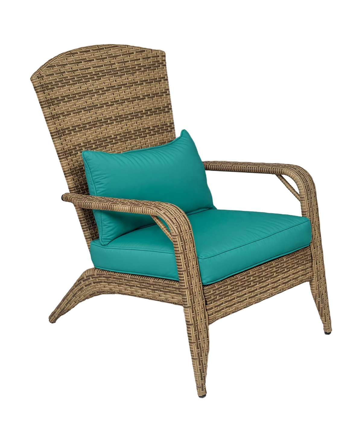 Click here for Outsunny Patio Wicker Adirondack Chair  Outdoor Al... prices