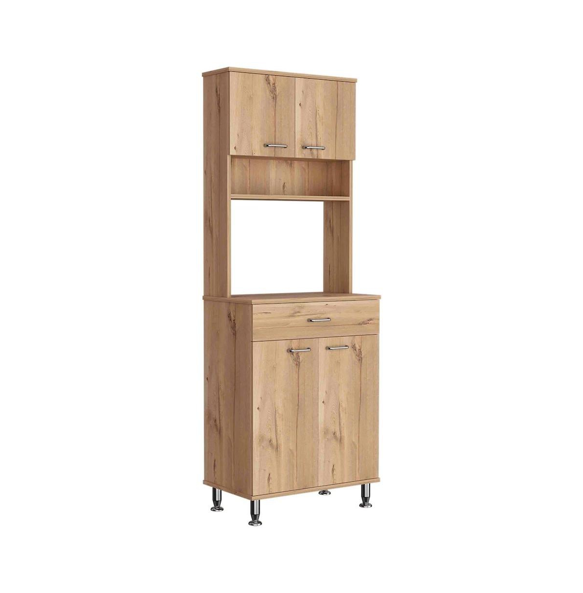 Click here for Tuhome Della 60 Pantry Light Oak Mdf prices