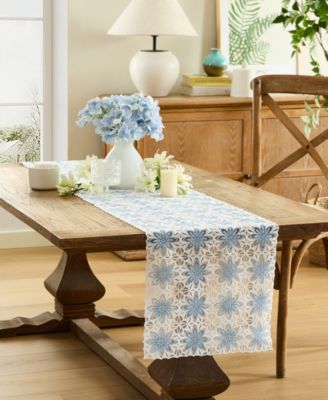 Click here for Elrene Floral Crochet Table Linen Collection prices