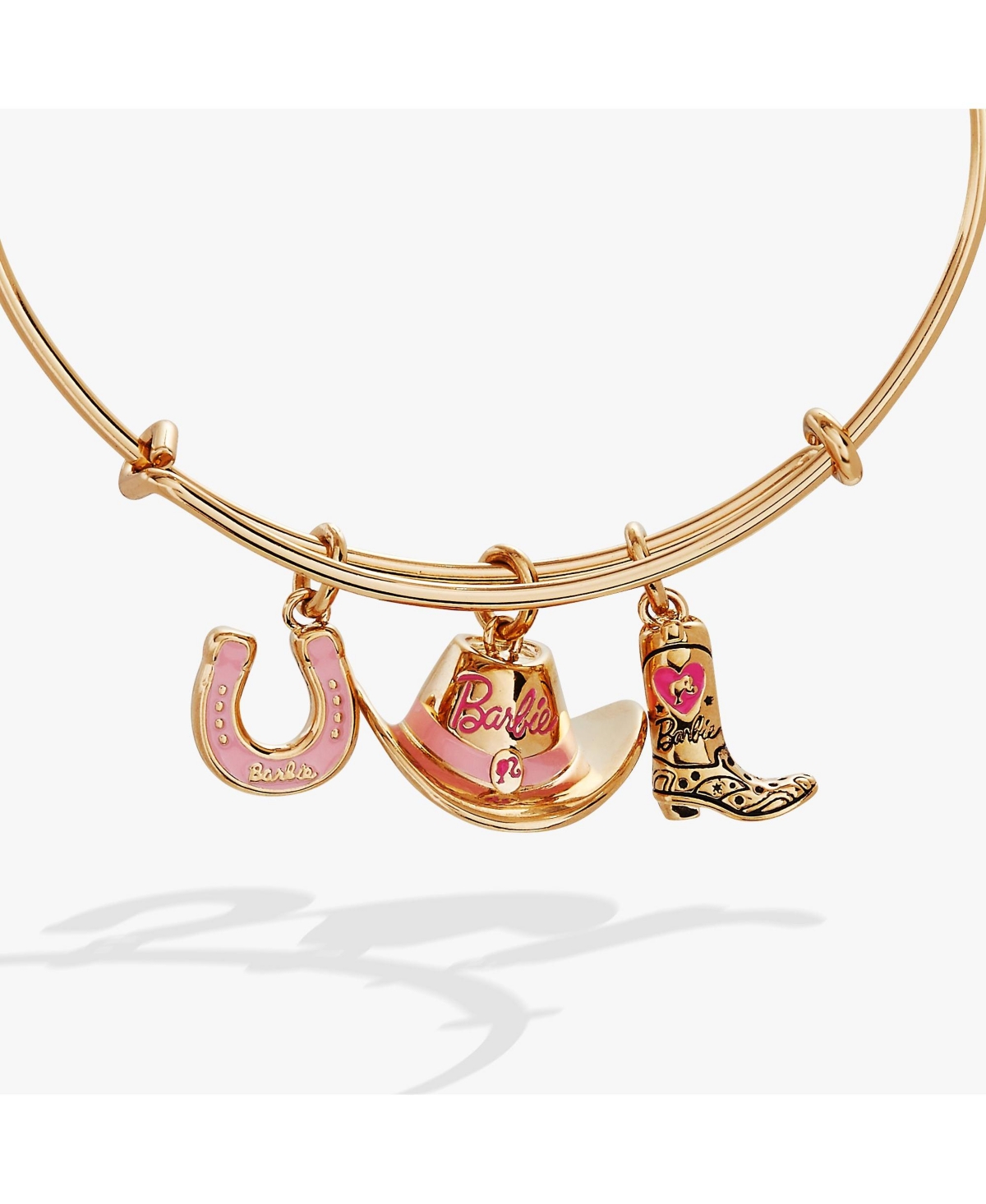 Click here for Barbie Western Trio Charm Bangle Bracelet - Gold prices
