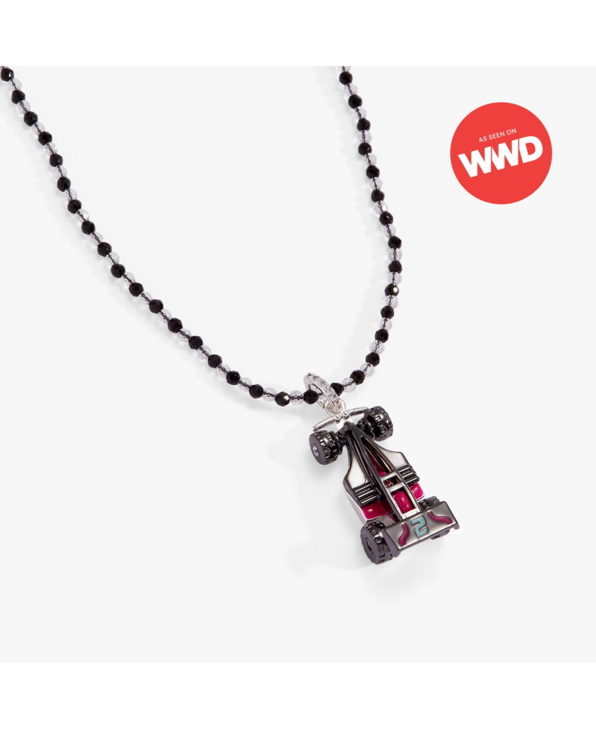 Click here for Alex and Ani Hot Wheels Racecar Pendant Necklace -... prices