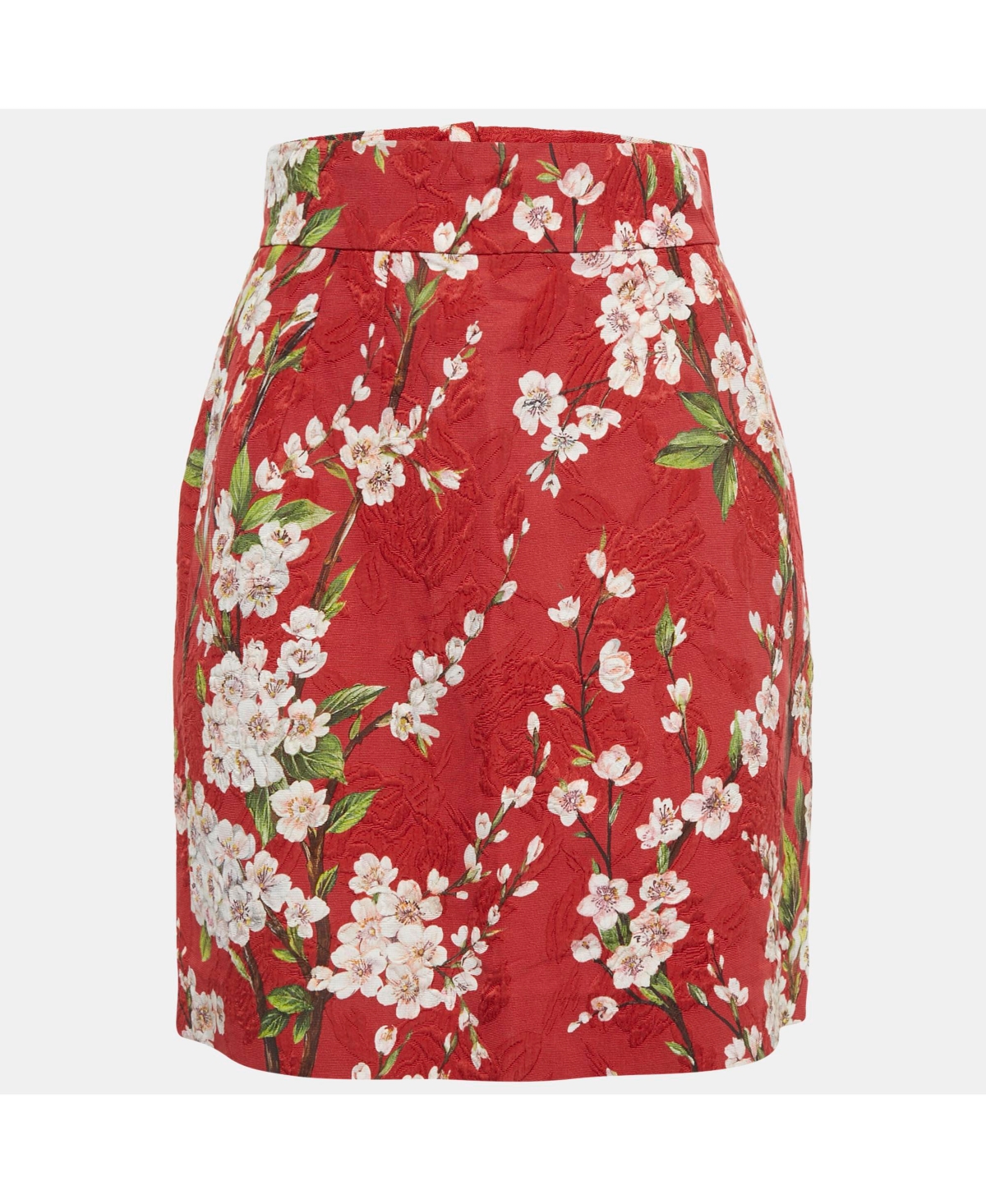 Click here for Pre-Owned Dolce & Gabbana Womens Red Floral Print... prices