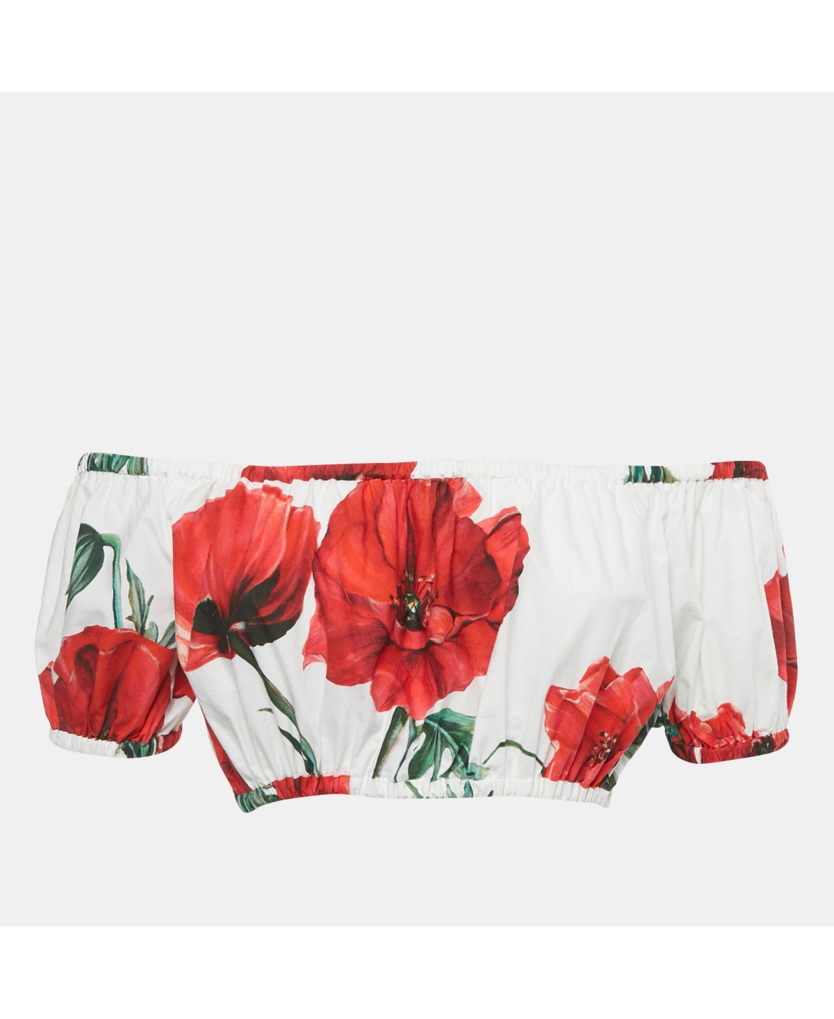 Click here for Pre-Owned Dolce & Gabbana Womens Poopy Print Cotto... prices