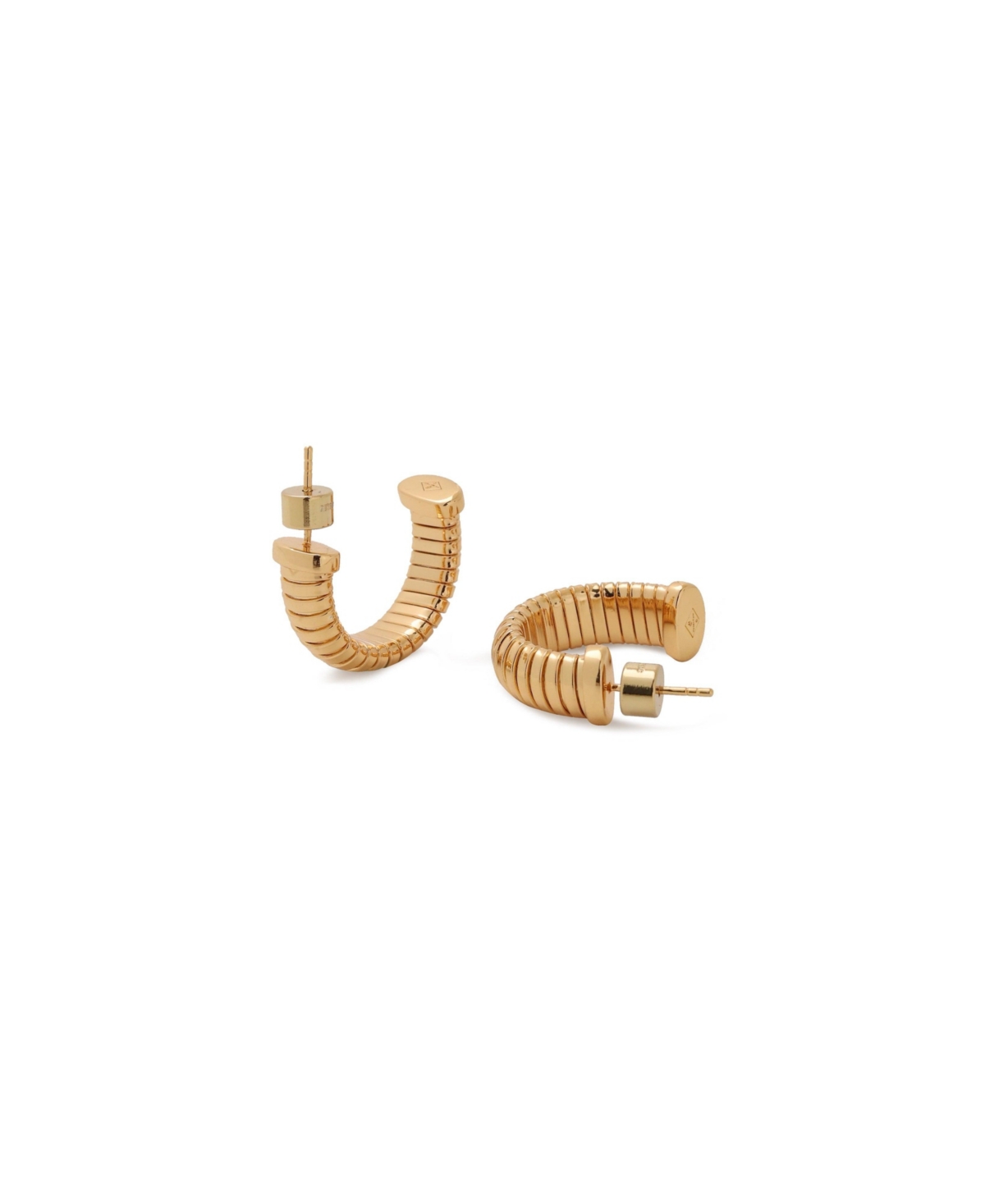Click here for Retro Chic Gold Minimalist Hoop Earrings - Gold prices