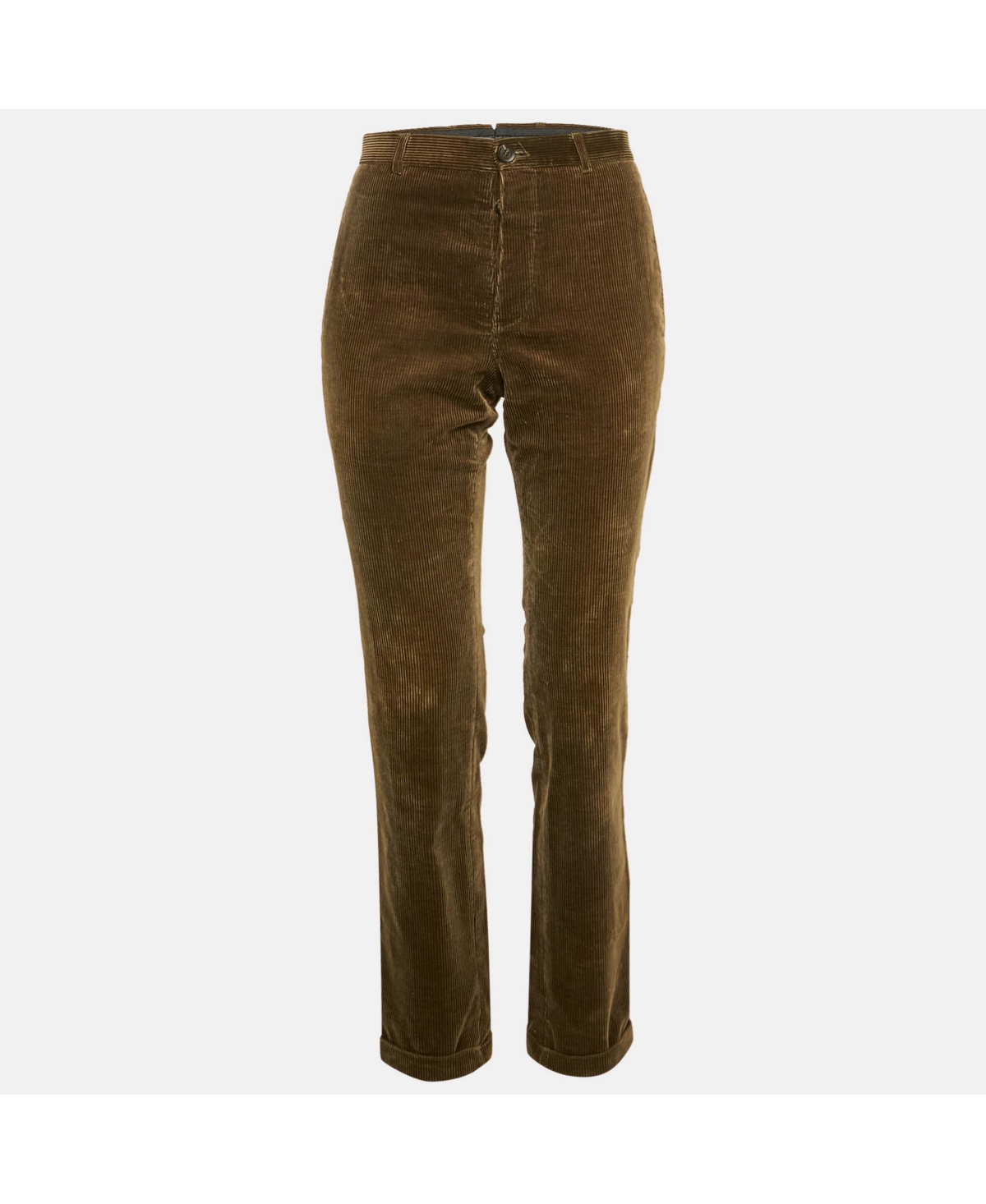 Click here for Pre-Owned Burberry Womens Prorsum Khaki Green Cord... prices