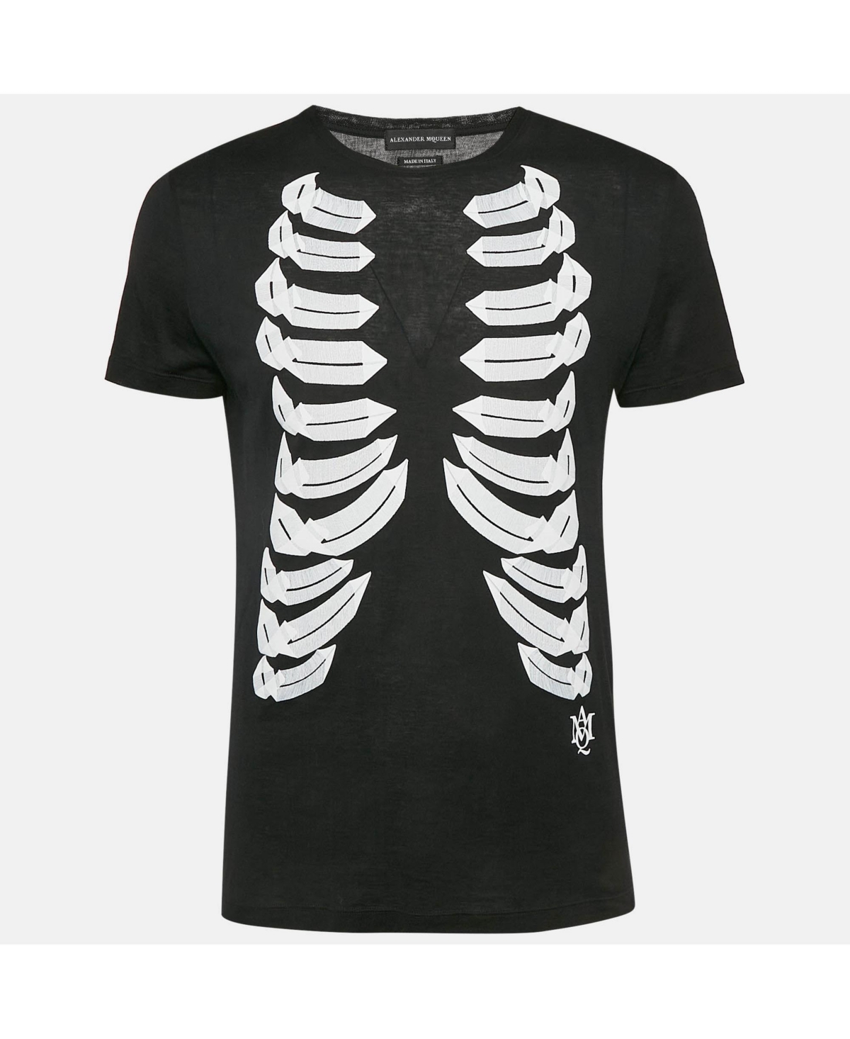 Click here for Pre-Owned Alexander Mcqueen Womens Black Ribcage P... prices