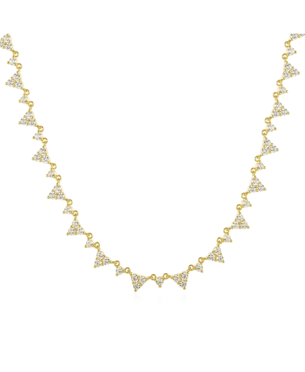 Click here for Untamed Petals Dana Pave Choker Necklace - Gold prices