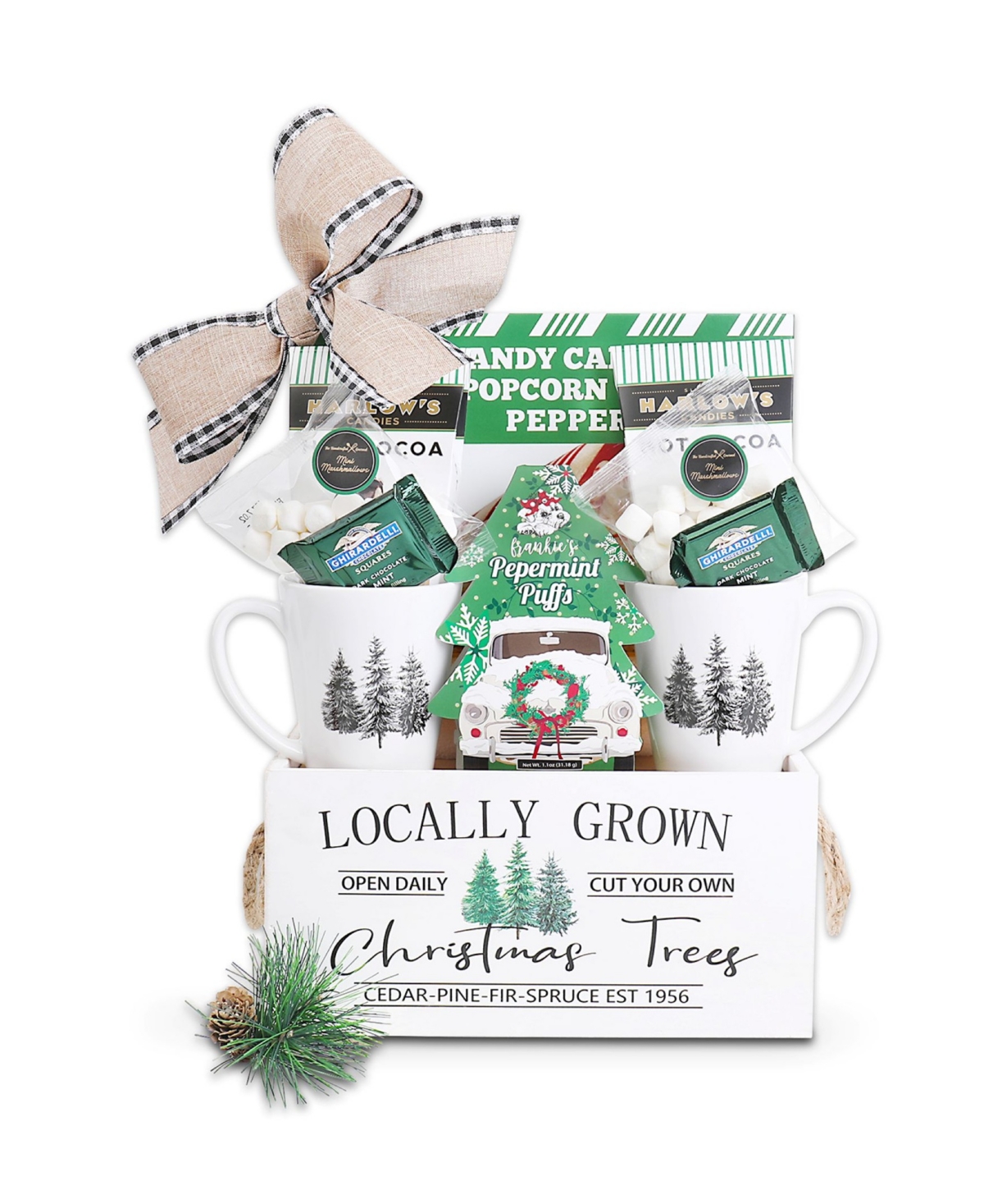 Click here for Alder Creek Gift Baskets Holiday Locally Grown Tre... prices