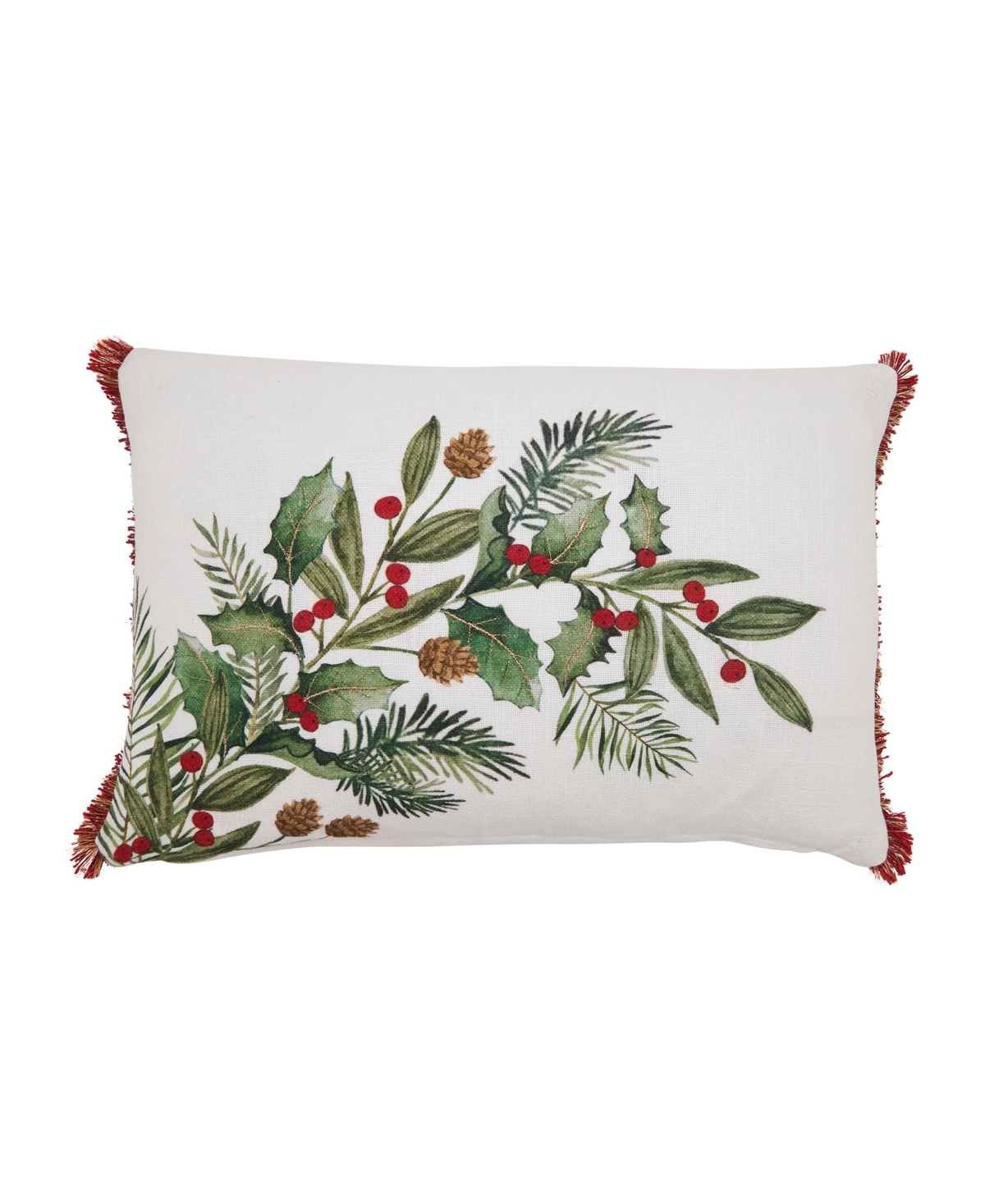 Click here for Saro Lifestyle Holly Branch Poly Filled Decorative... prices