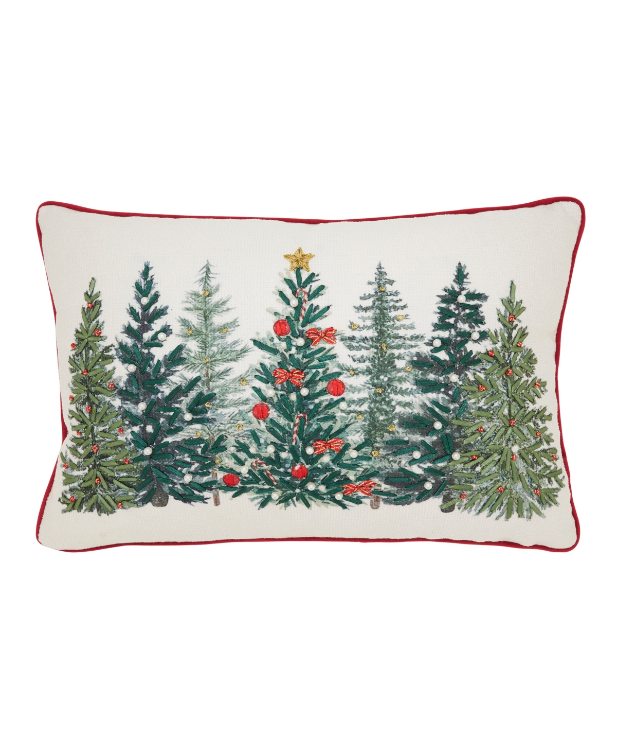 Click here for Saro Lifestyle Christmas Trees Poly Filled Decorat... prices