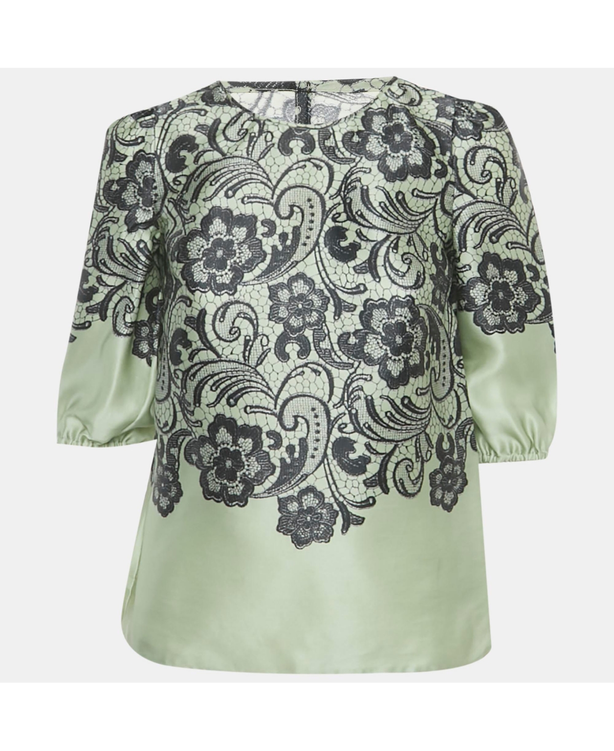 Click here for Pre-Owned Dolce & Gabbana Womens Floral Print Orga... prices