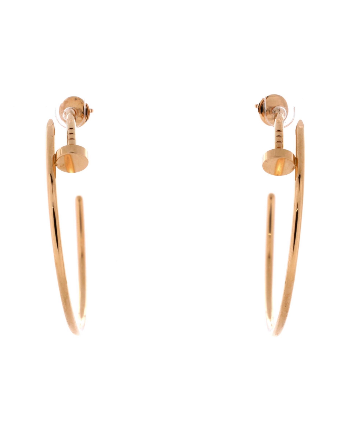 Click here for Pre-Owned Cartier Juste un Clou Hoop Earrings - 18... prices