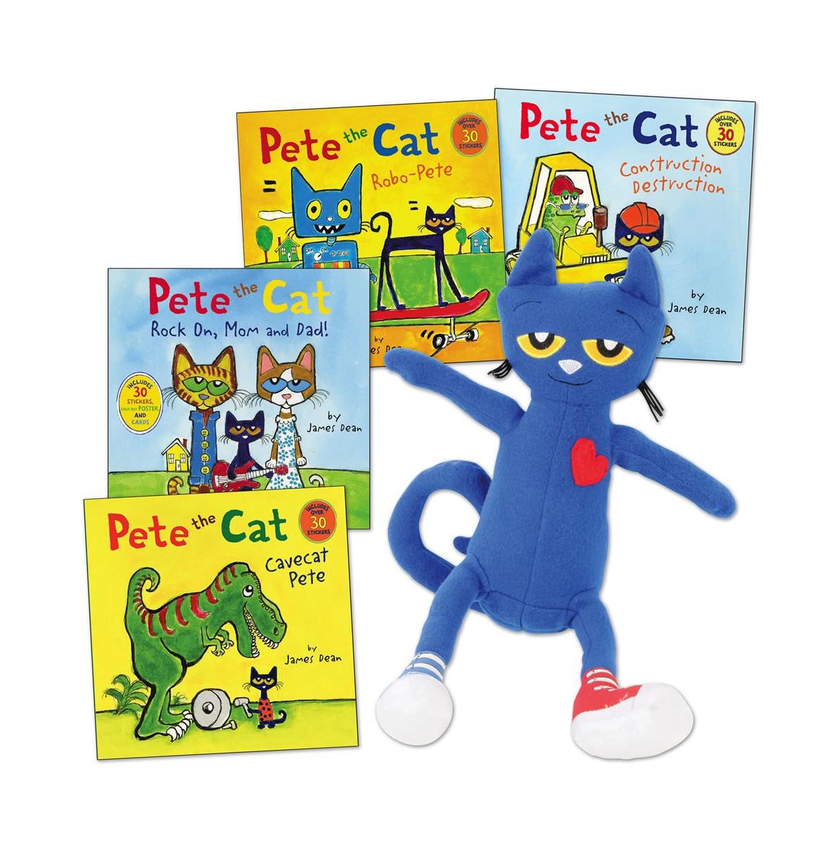 Click here for Pete the Cat Stuffed Doll and 4 Paperback Book Set prices