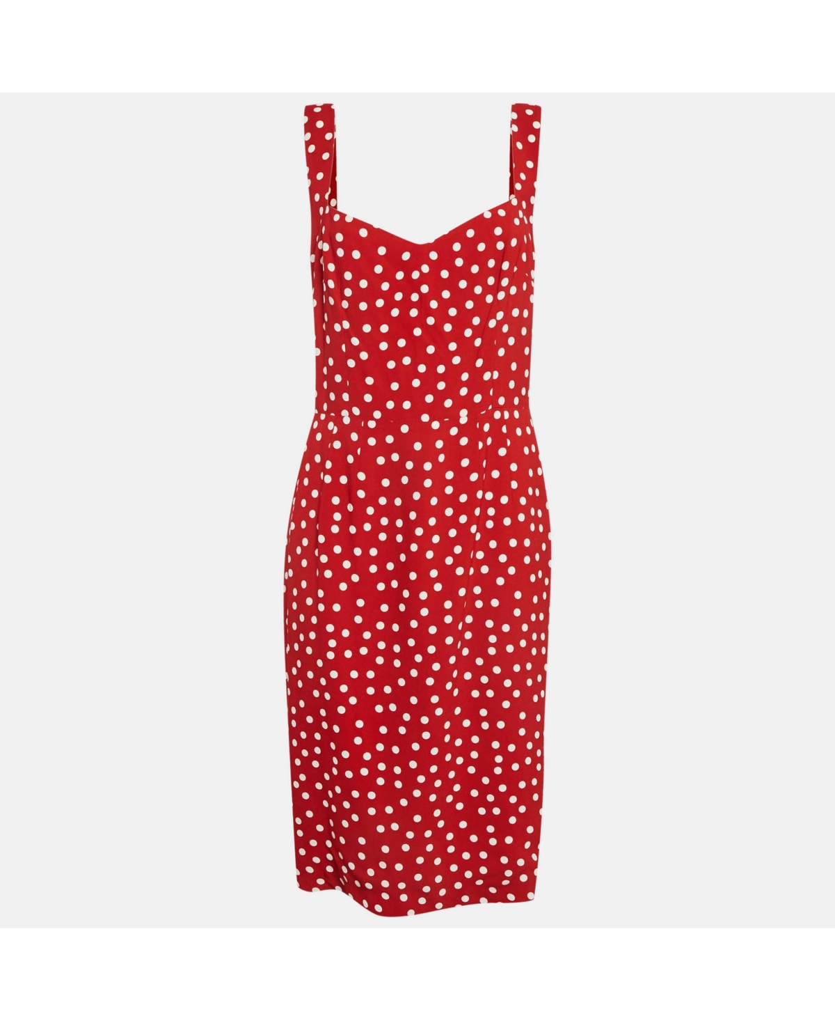 Click here for Pre-Owned Dolce & Gabbana Womens Red Polka Dots Cr... prices