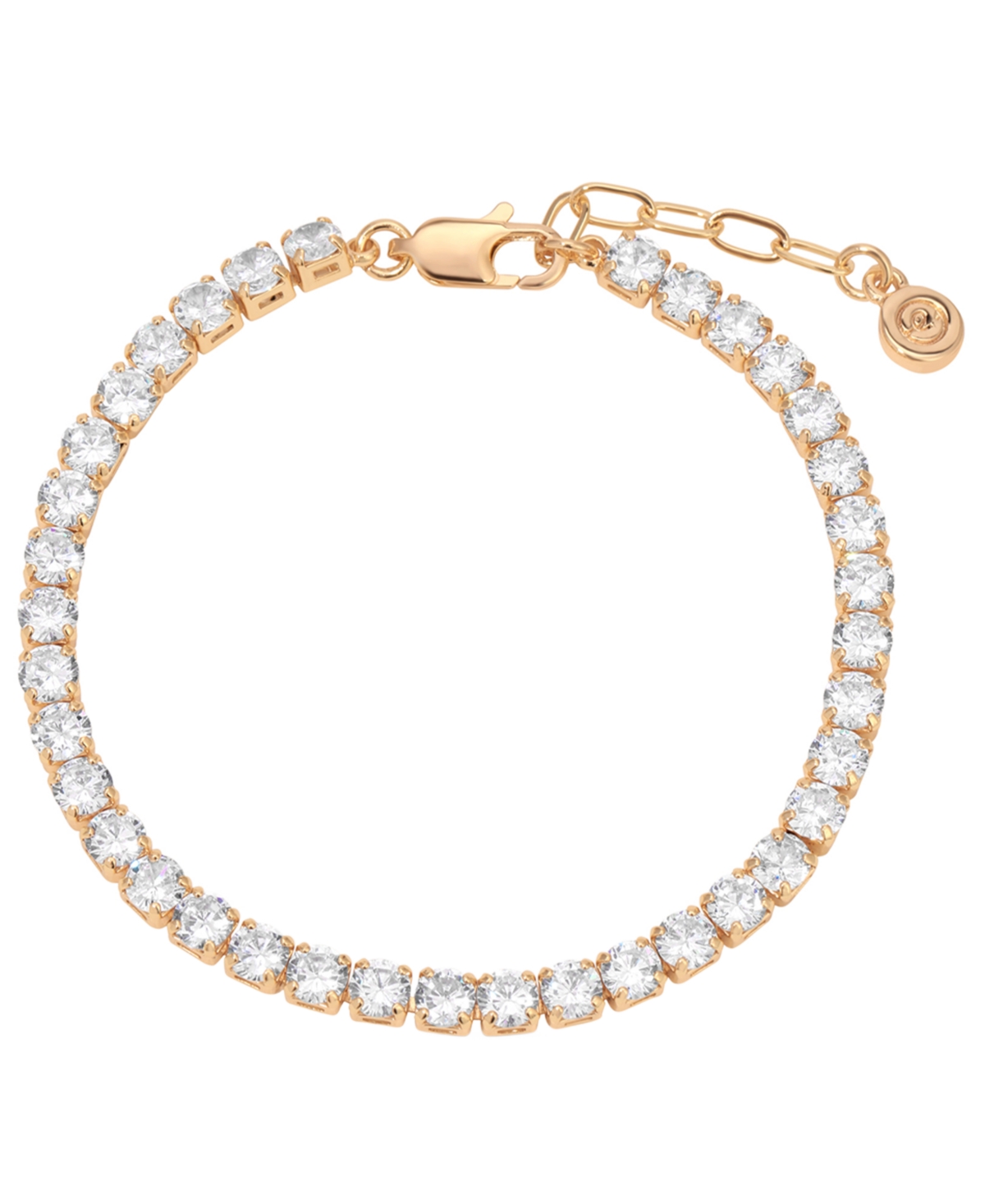 Click here for Ettika Single Row Tennis Bracelet - Gold prices