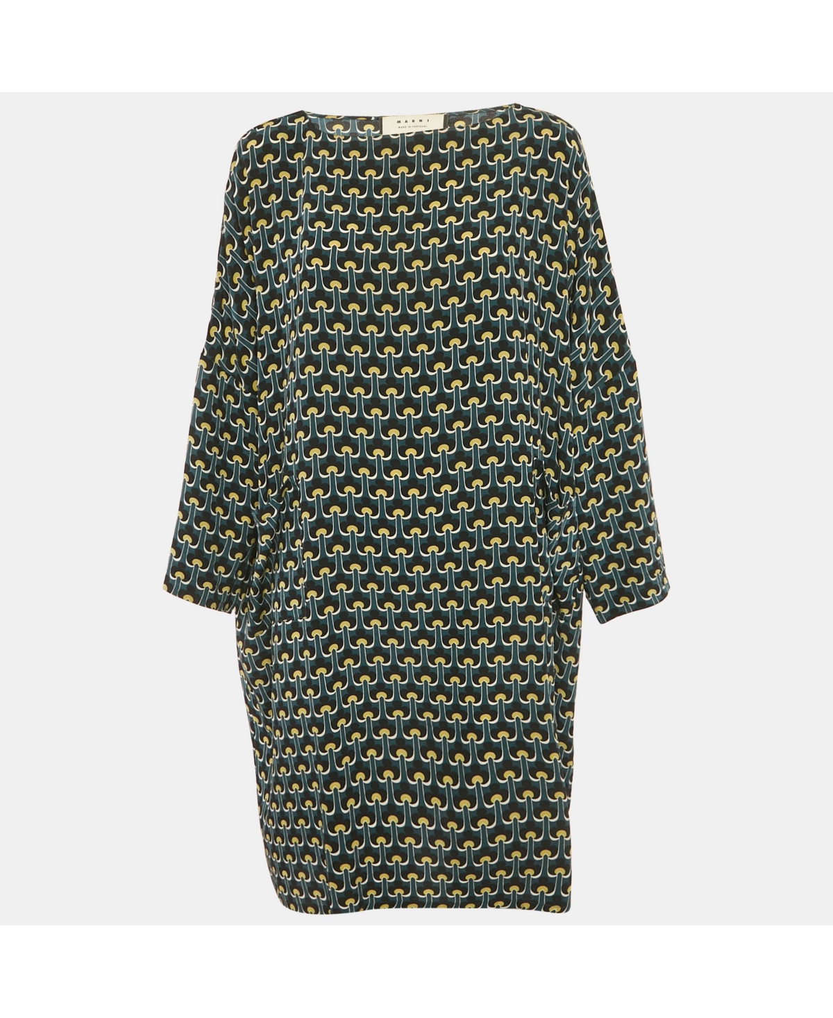 Click here for Pre-Owned Marni Womens Multicolor Printed Silk Loo... prices