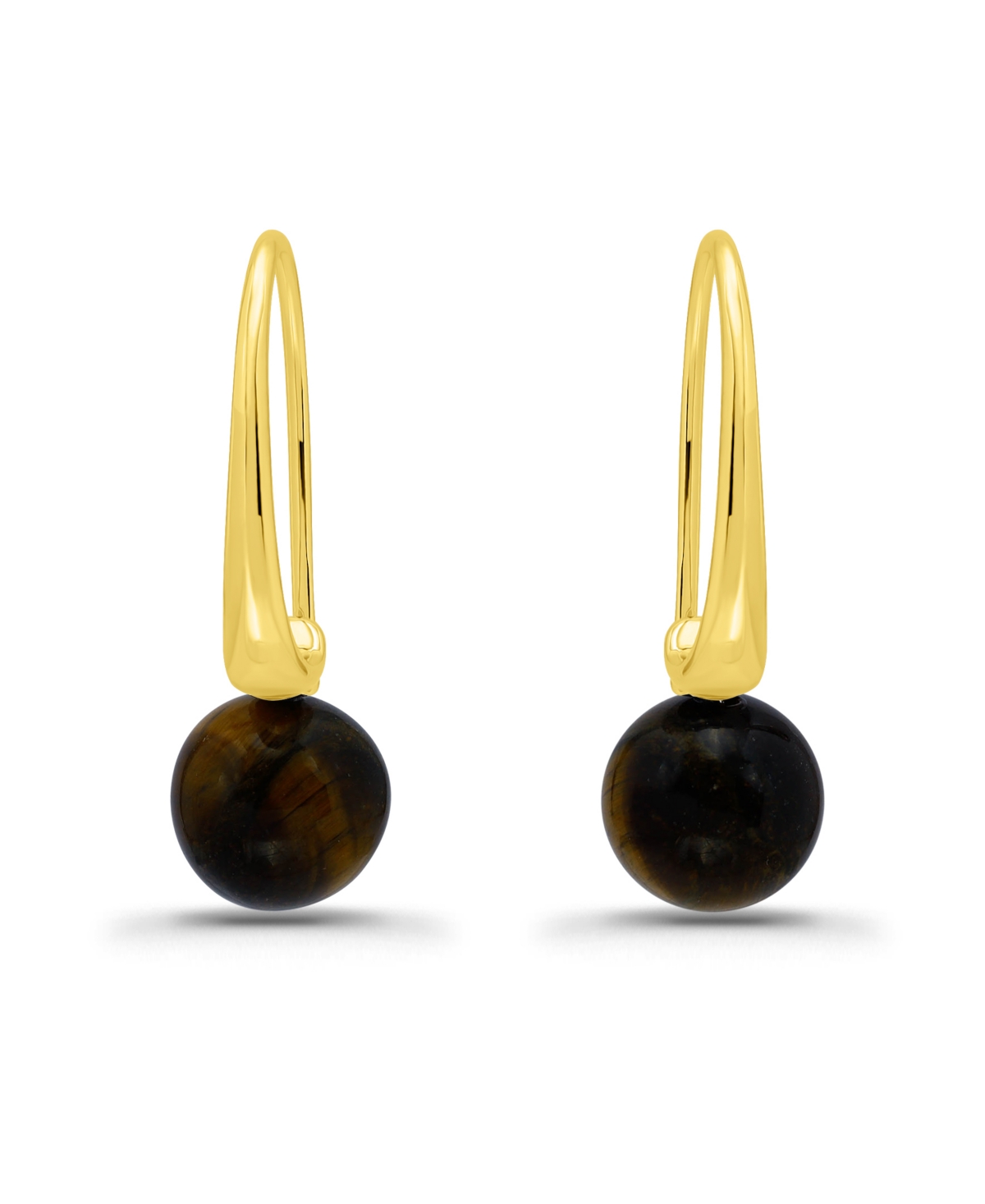 Click here for Macys Gold Plated Hardwired Fishhook Earrings - Go... prices