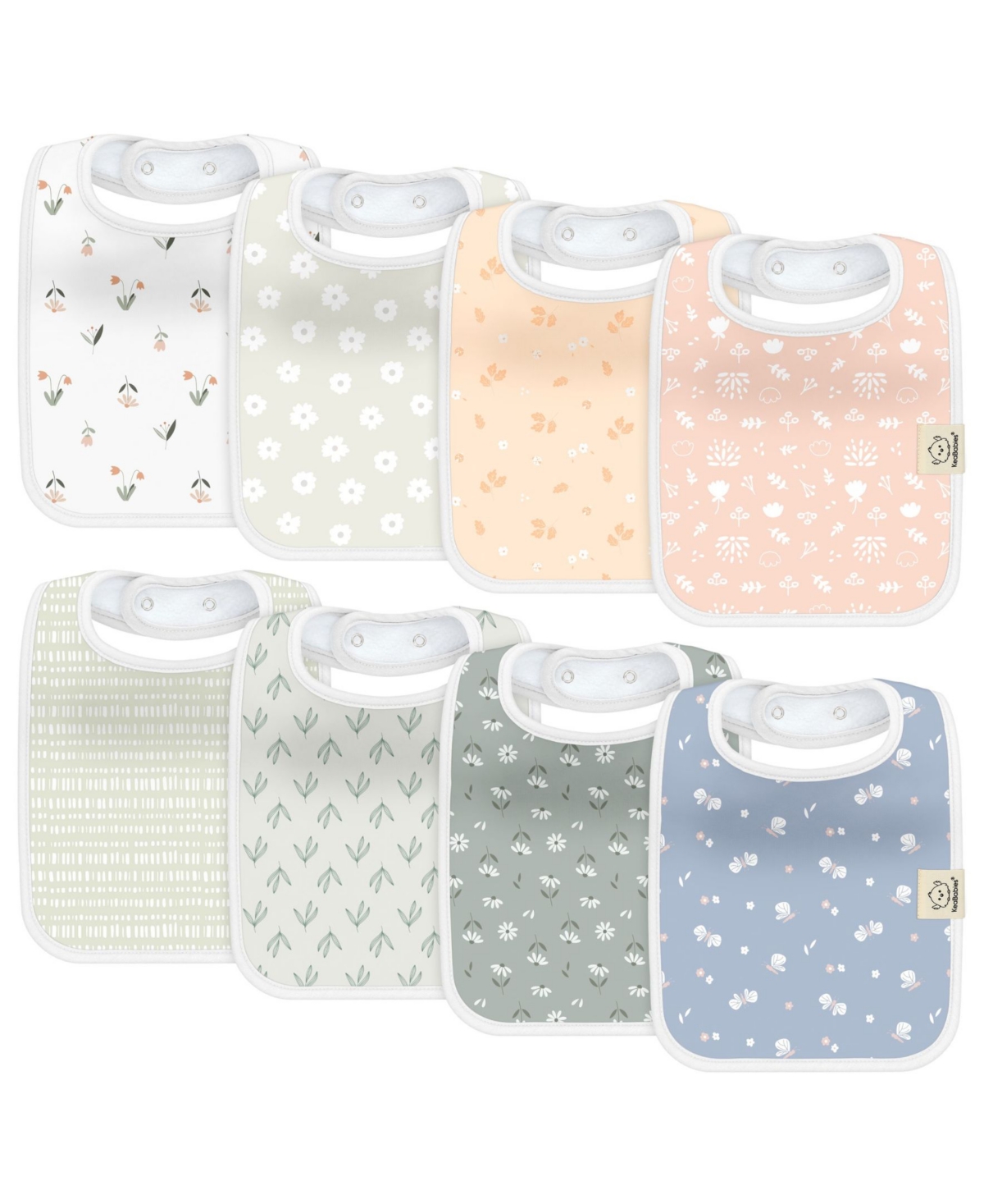 Click here for KeaBabies 8-Pack Coast Baby Bibs for Boy  Girl  Dr... prices