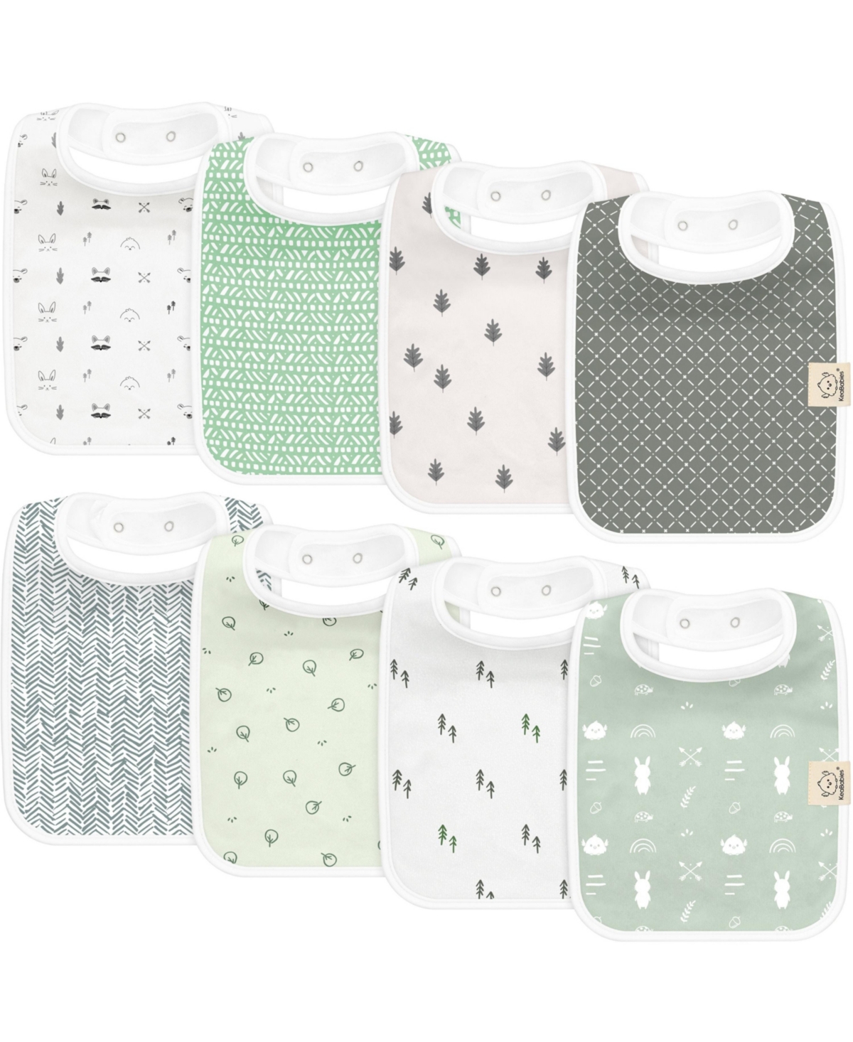 Click here for KeaBabies 8-Pack Coast Baby Bibs for Boy  Girl  Dr... prices