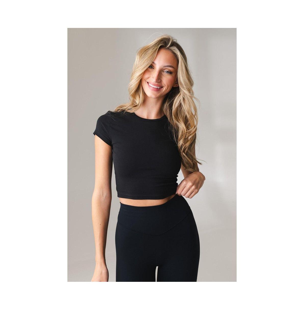 Click here for Vitality Womens Basis Tee - Midnight prices