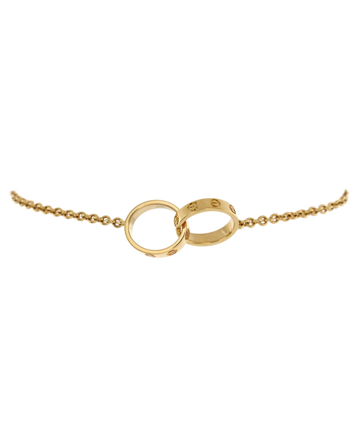 Click here for Pre-Owned Cartier Love Interlocking Bracelet - 18k... prices