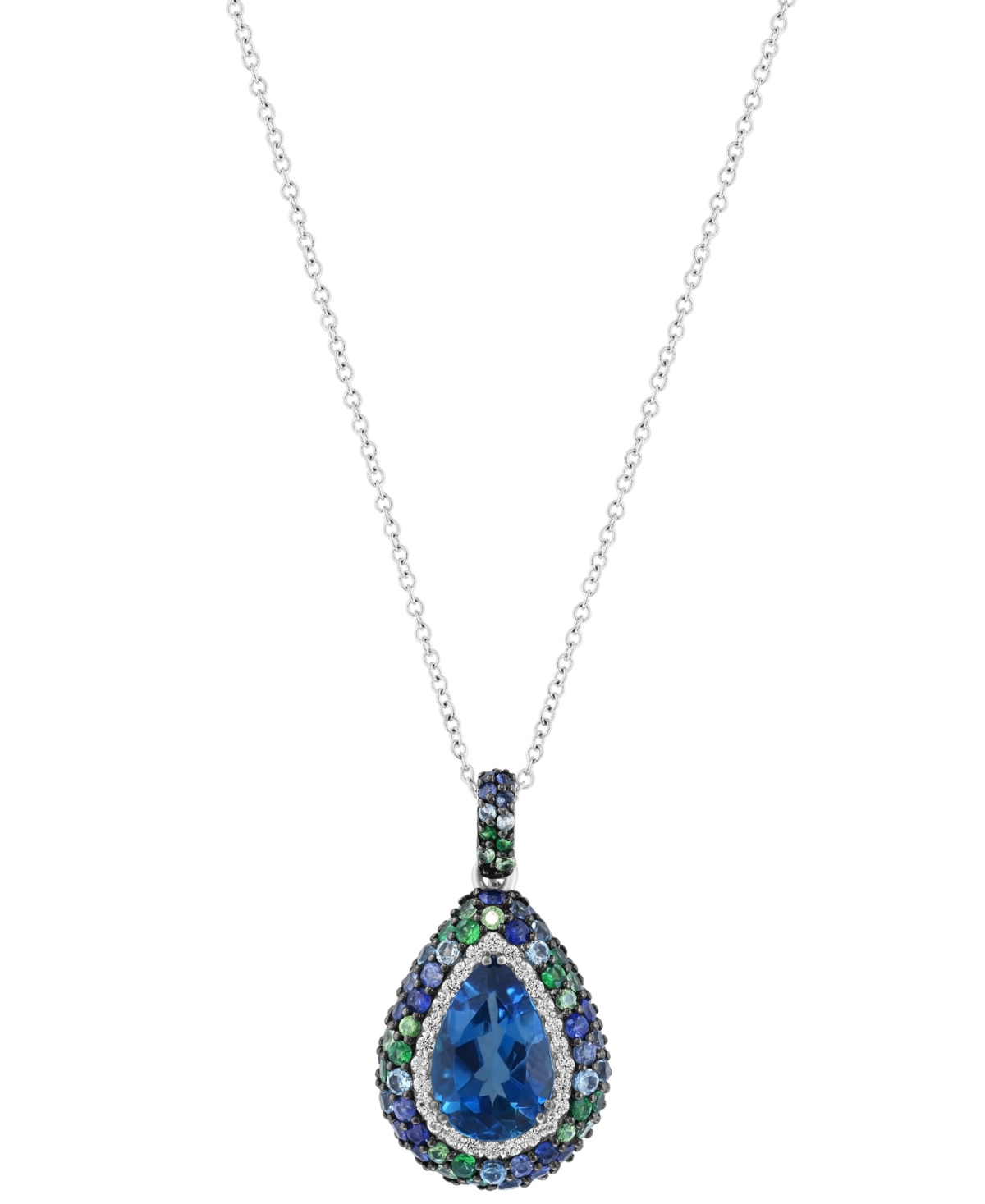 Click here for Effy Collection Multi Gemstone Necklace (5-3/4 ct.... prices
