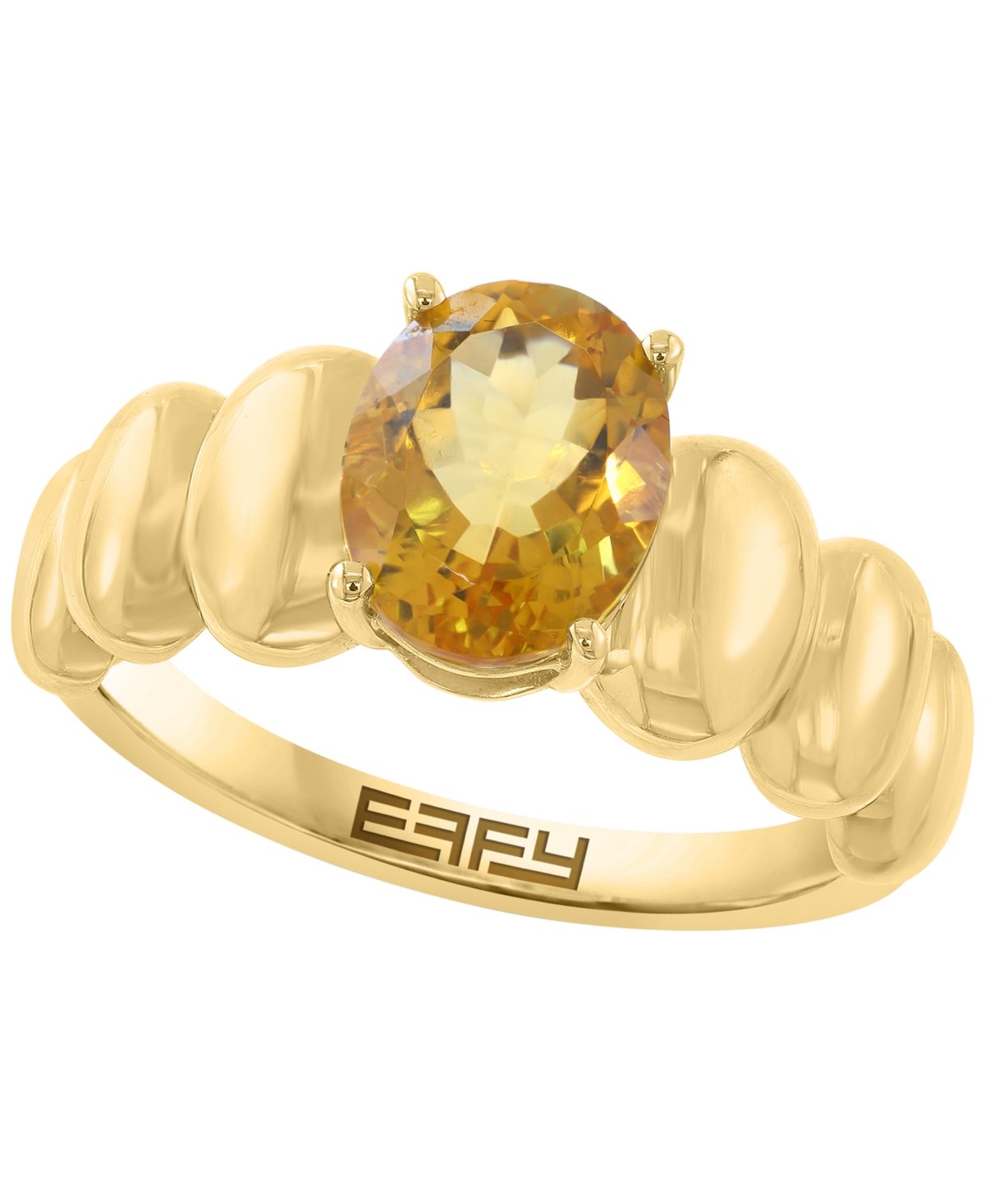 Click here for Effy Collection Citrine Ring (1-1/2 ct. t.w.) in 1... prices