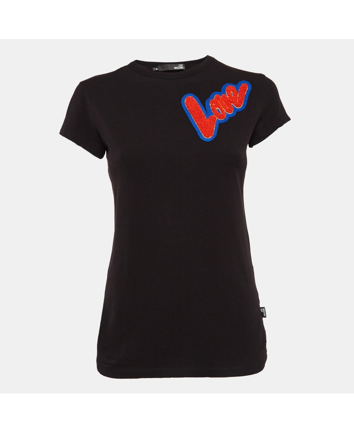 Click here for Pre-Owned Love Moschino Womens Cotton Knit Love Pa... prices
