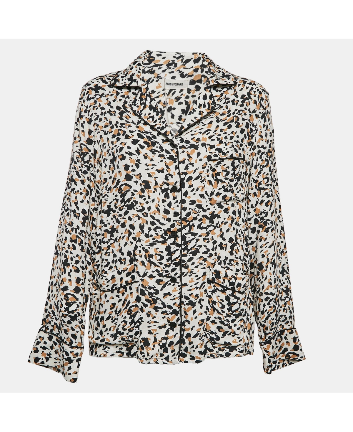 Click here for Pre-Owned Zadig & Voltaire Womens Brown Leopard Pr... prices