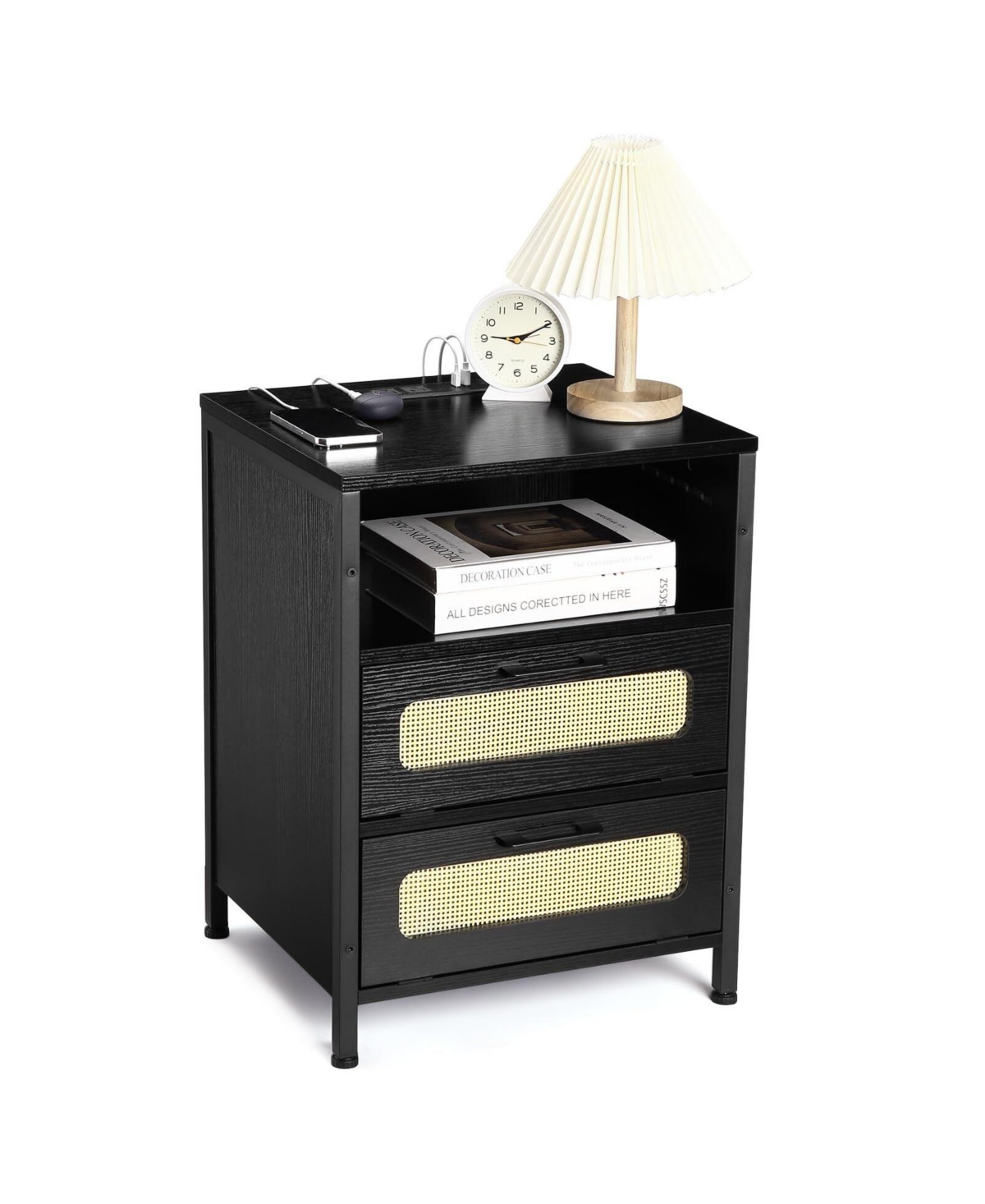 Click here for Gaomon Led Nightstand with Charging Station  Ratta... prices
