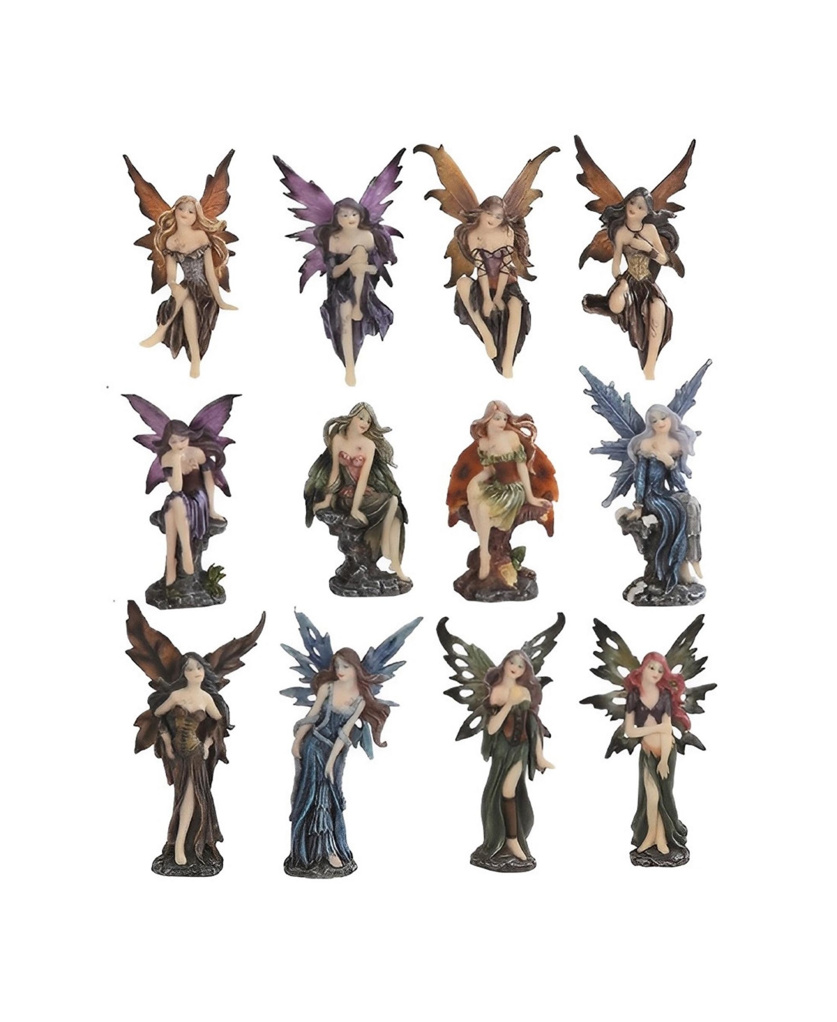 Click here for Fc Design 12-Piece Set: 5"H Mini Fairy Figuri... prices