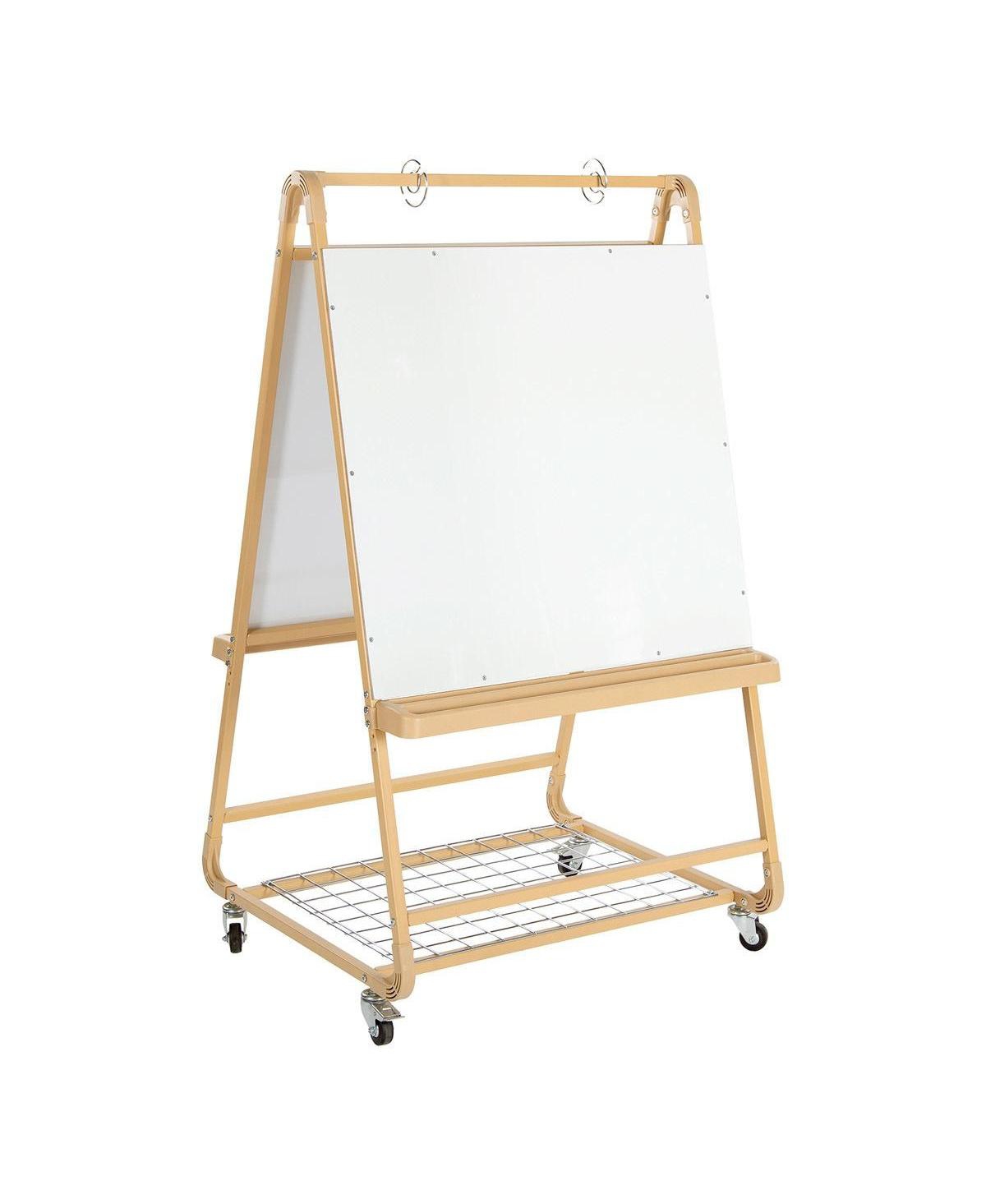 Click here for Kaplan Early Learning Mobile Teacher Easel - Beige... prices