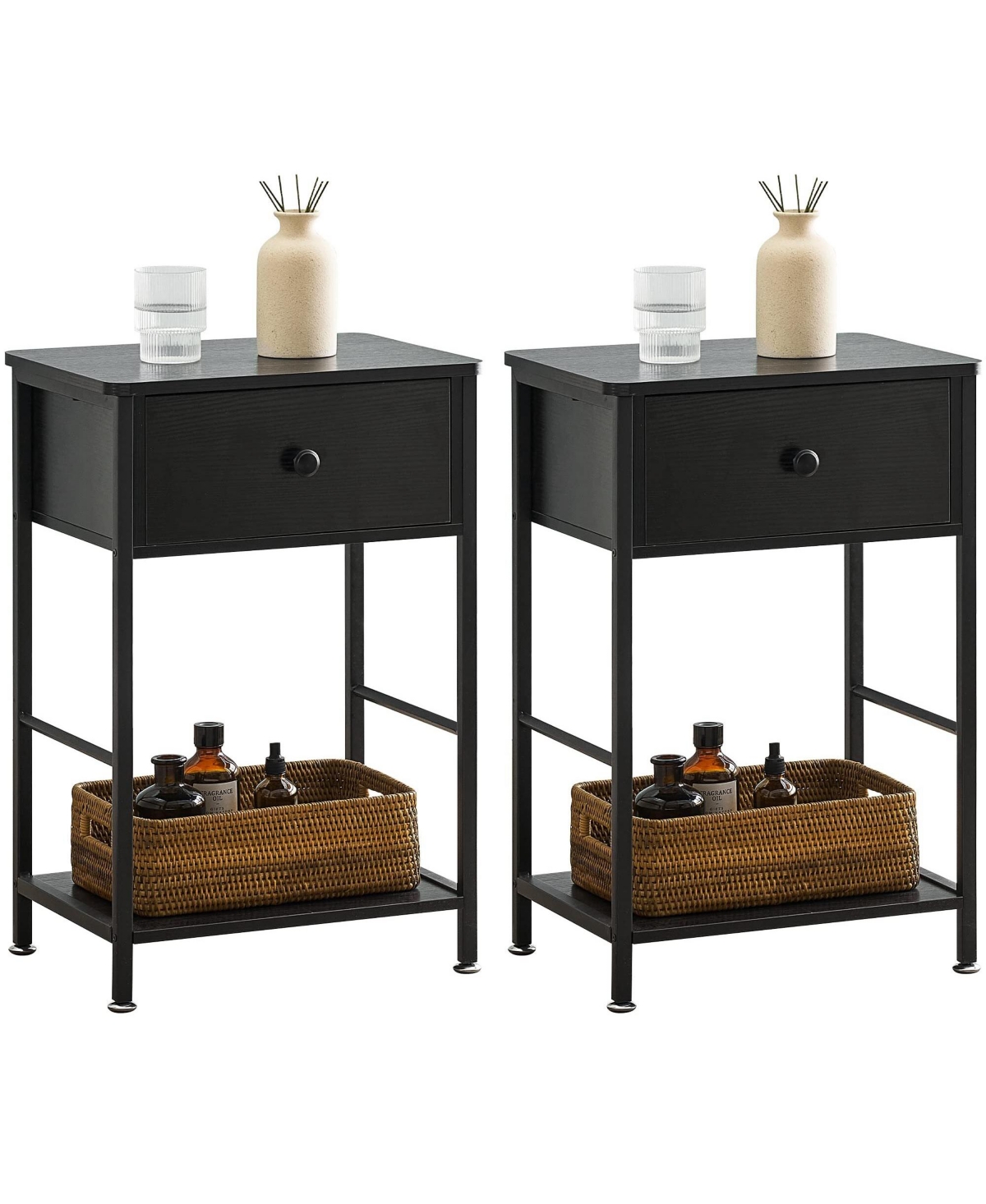 Click here for Gaomon Nightstand  Side Table with Drawer and Stor... prices