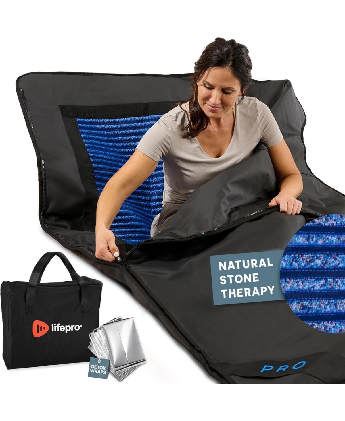 Click here for LifePro RejuvaWrap Infrared Sauna Blanket with Adj... prices