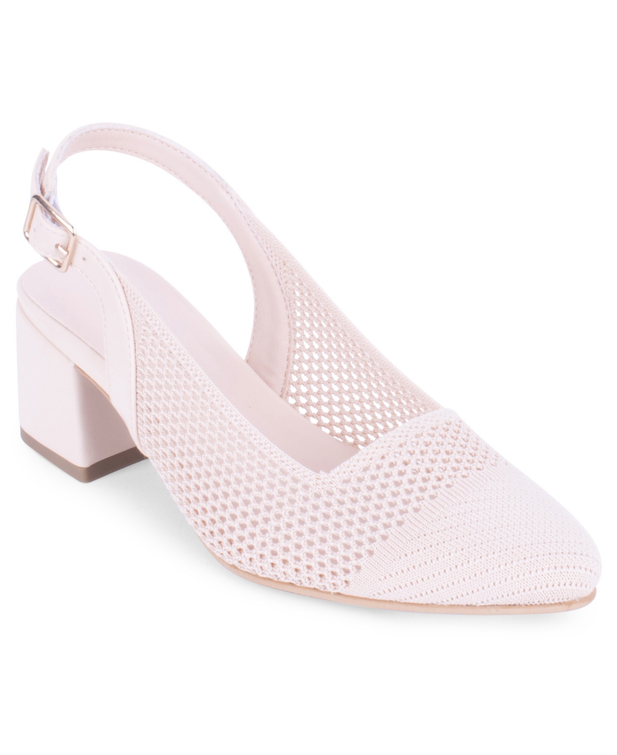 Click here for Tahari Womens Pisa Block Heel Pumps - Natural prices