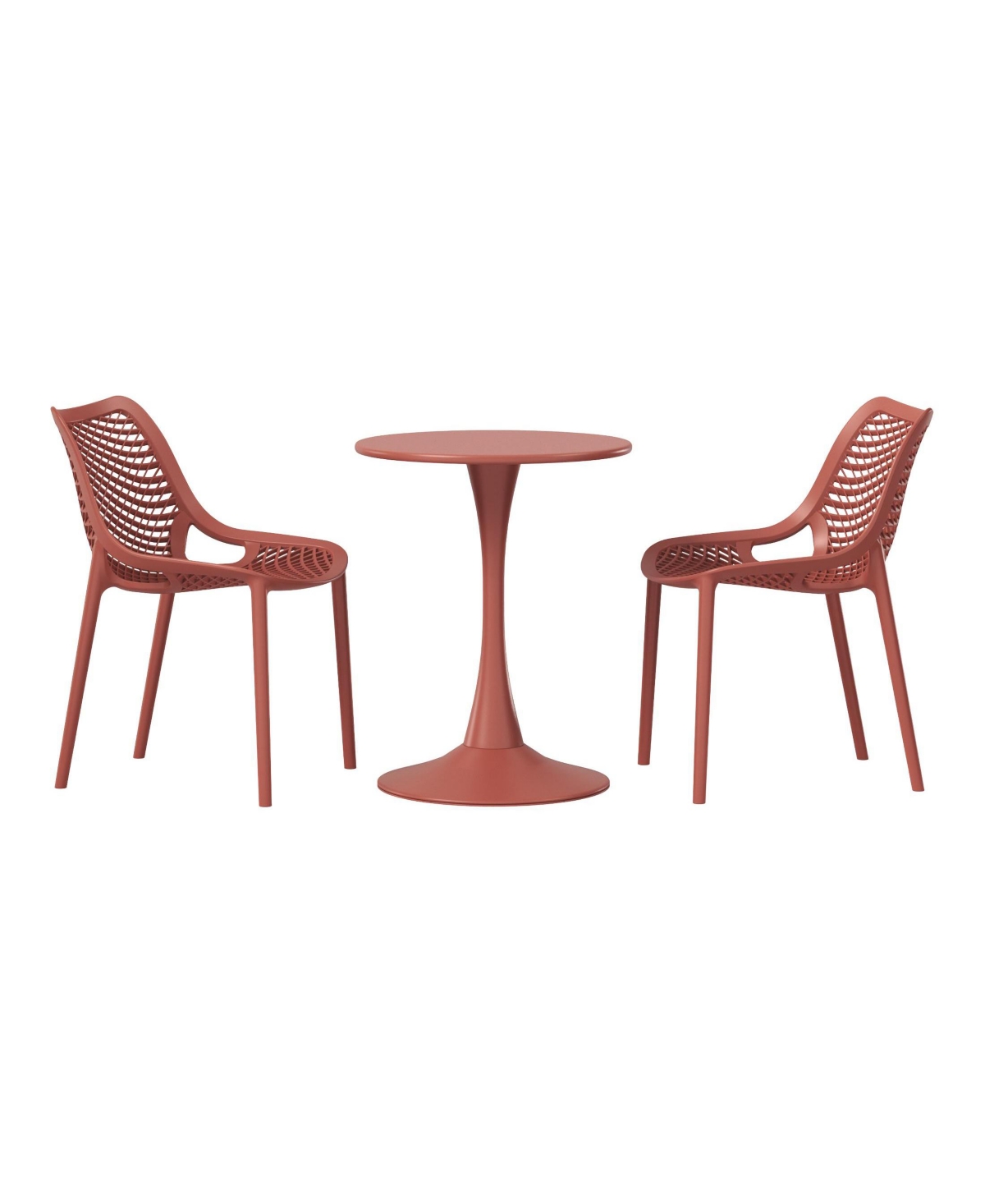 Click here for WestinTrends 3-Piece Outdoor Round Metal Dining Ta... prices