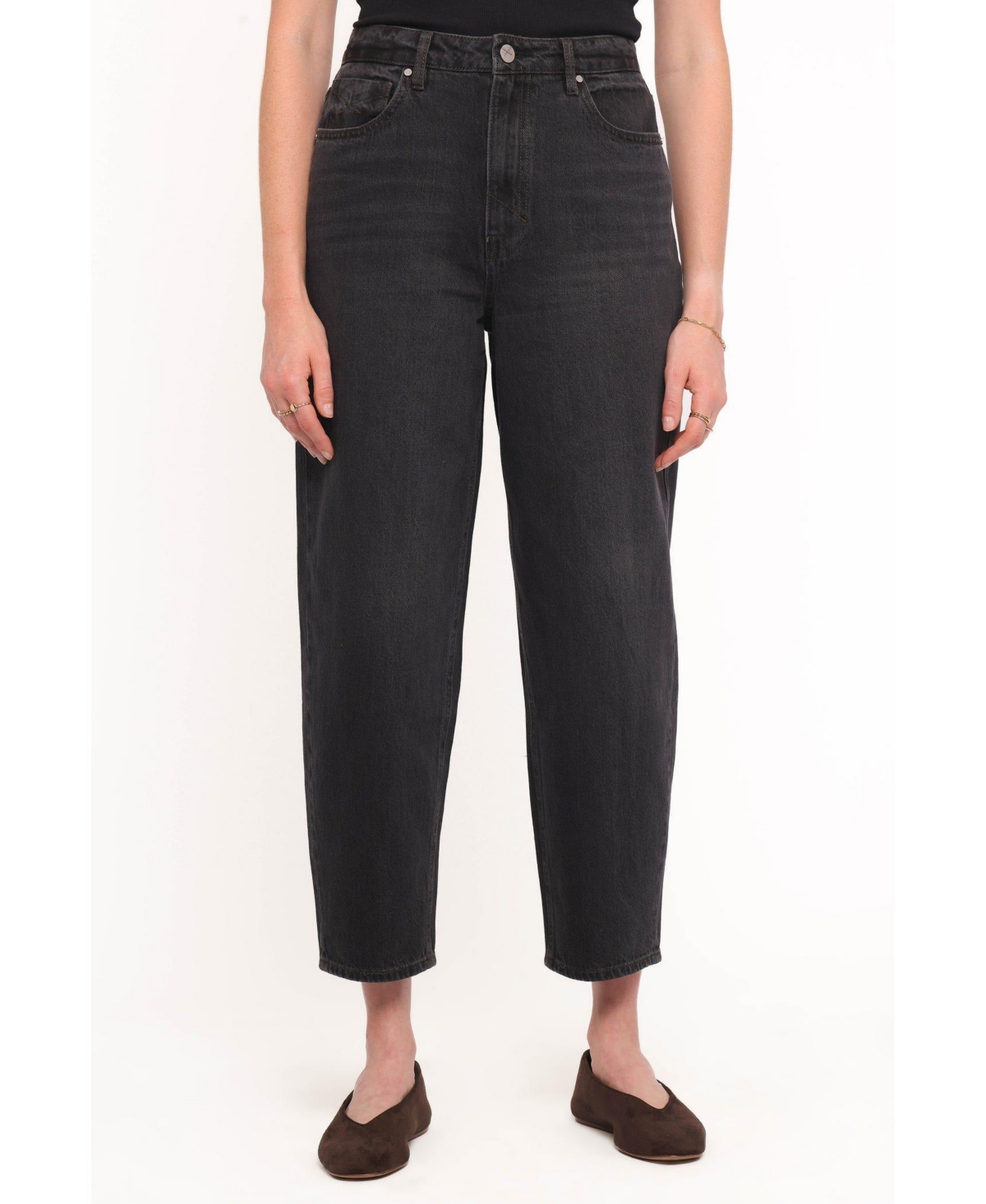 Click here for Petal and Pup Womens Mens Taylor Barrel Leg Jean -... prices