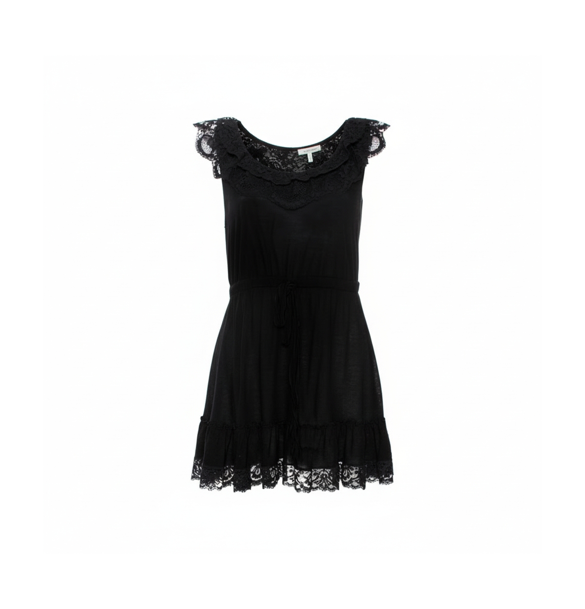 Click here for Pre-Owned Dolce & Gabbana Womens Black Knit Lace T... prices