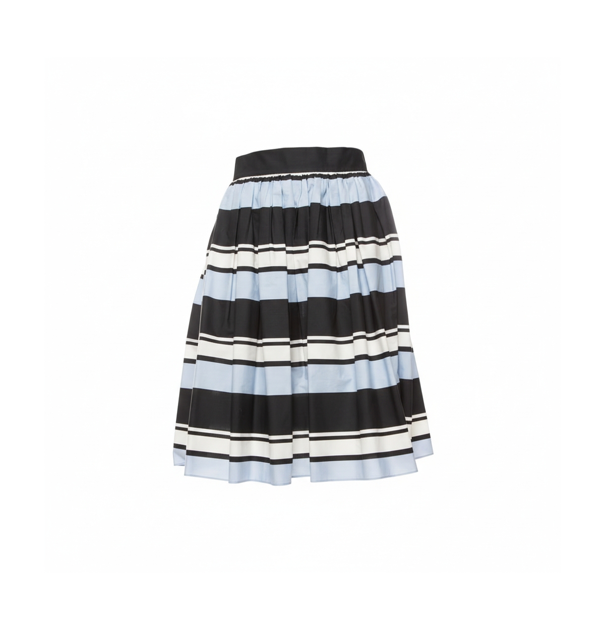 Click here for Pre-Owned Dolce & Gabbana Womens Blue Striped Cott... prices