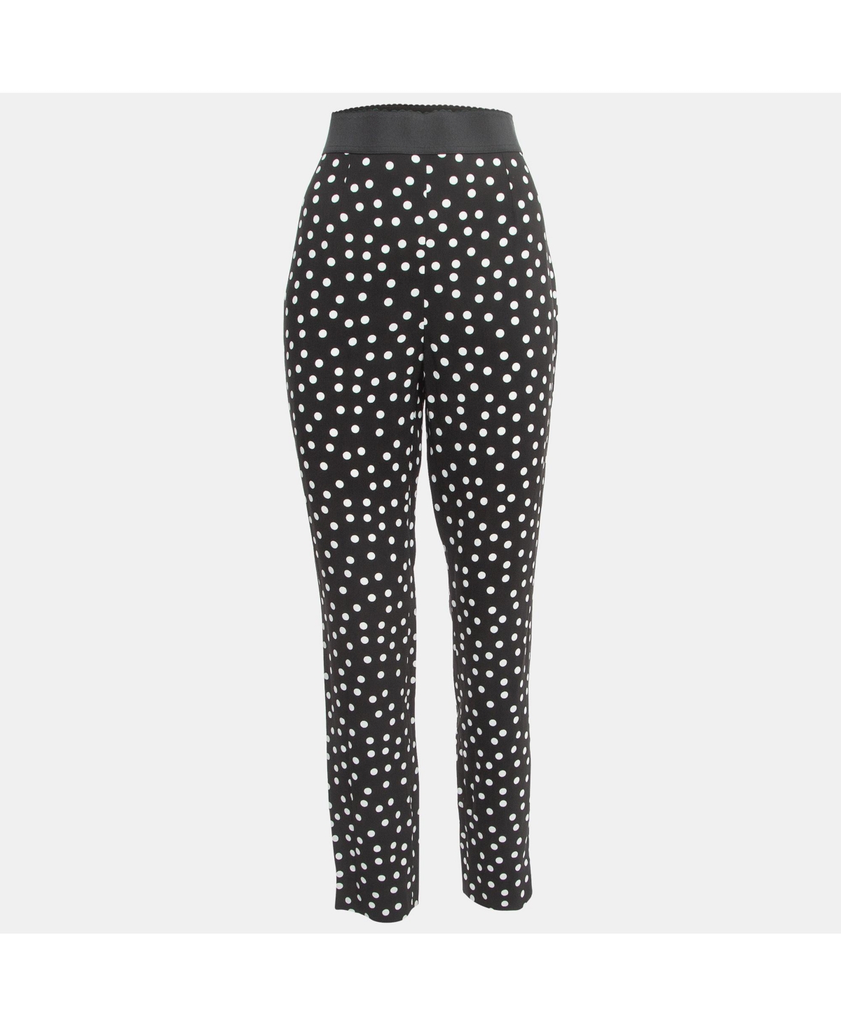 Click here for Pre-Owned Dolce & Gabbana Womens Polka Dot Crepe T... prices