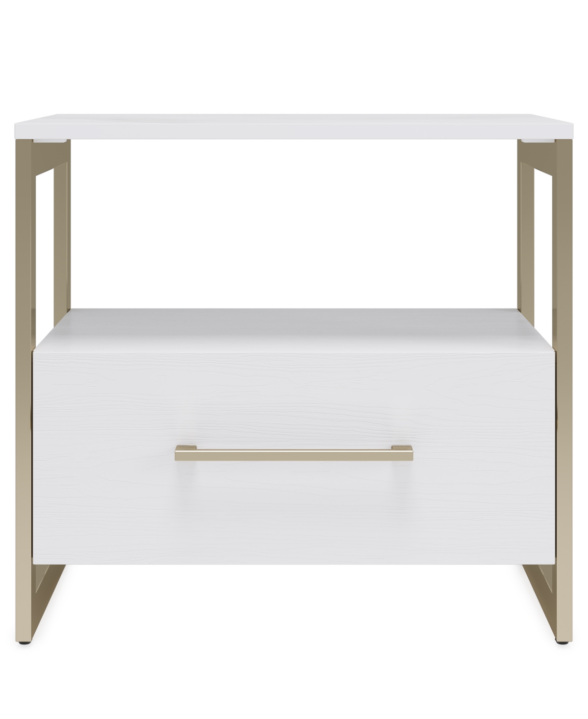 Click here for Furniture 26 Emila 1-Drawer Stone Nightstand - Eve... prices